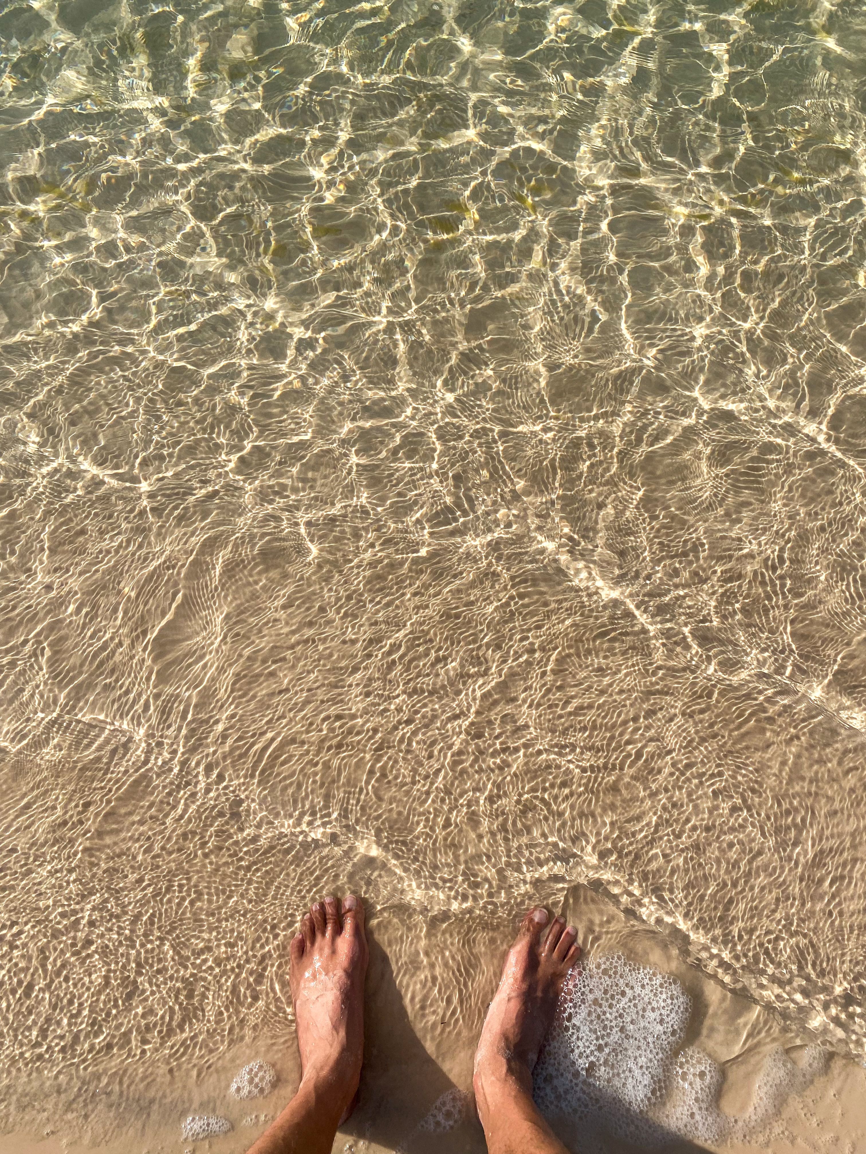 Water between sand · Free Stock Photo