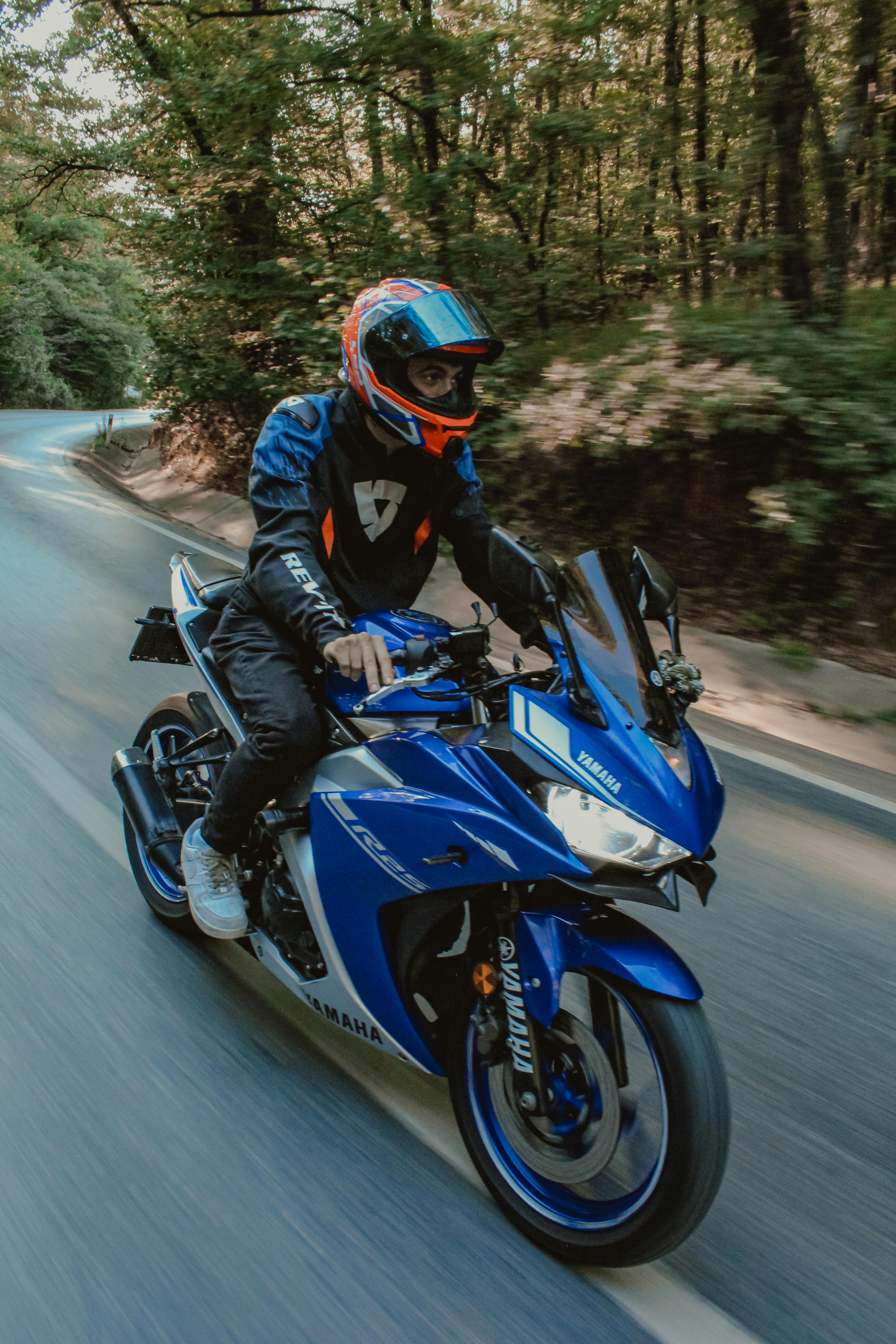 Man Riding Motorcycle · Free Stock Photo
