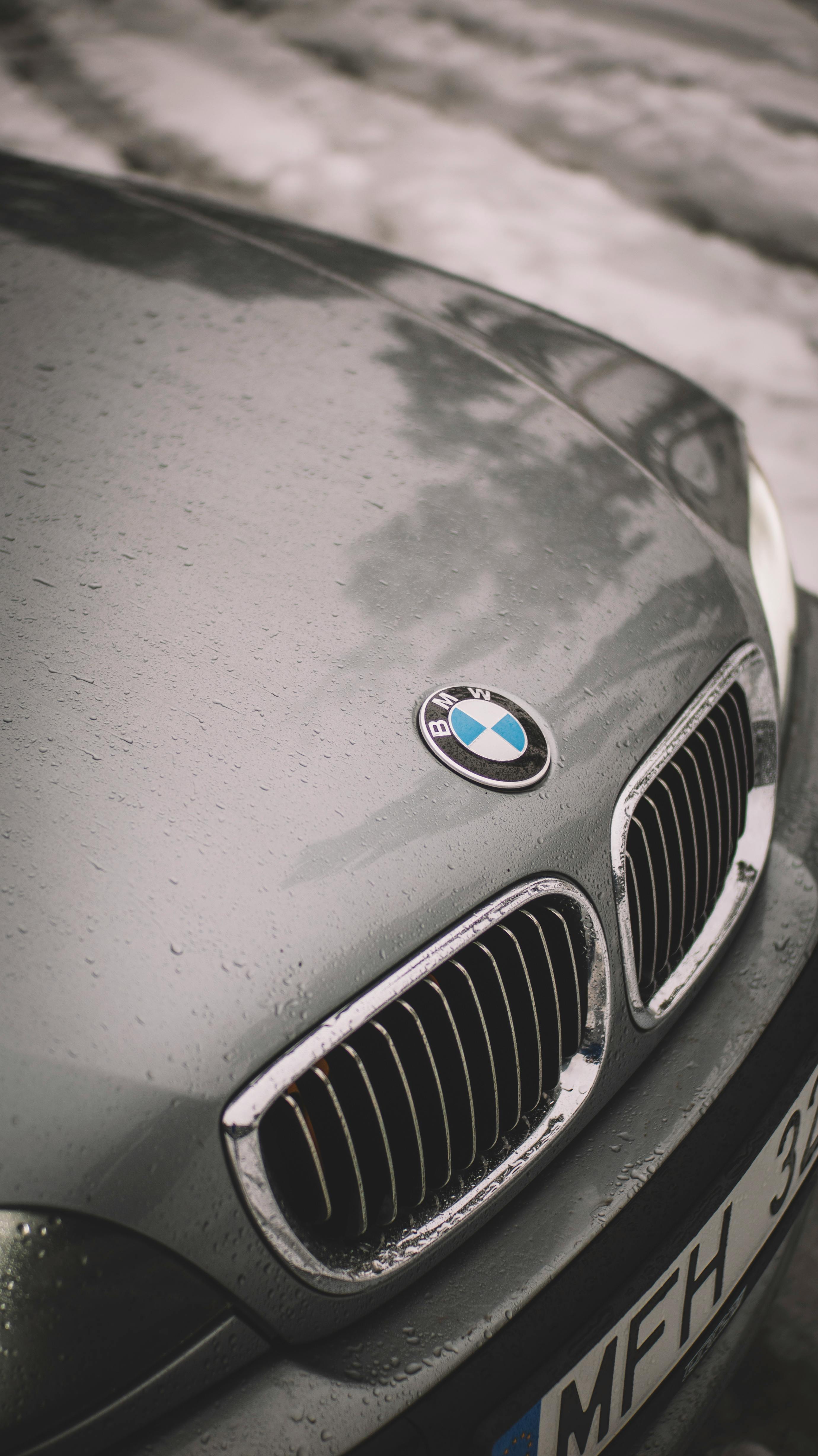 Grayscale Photography of BMW Car · Free Stock Photo