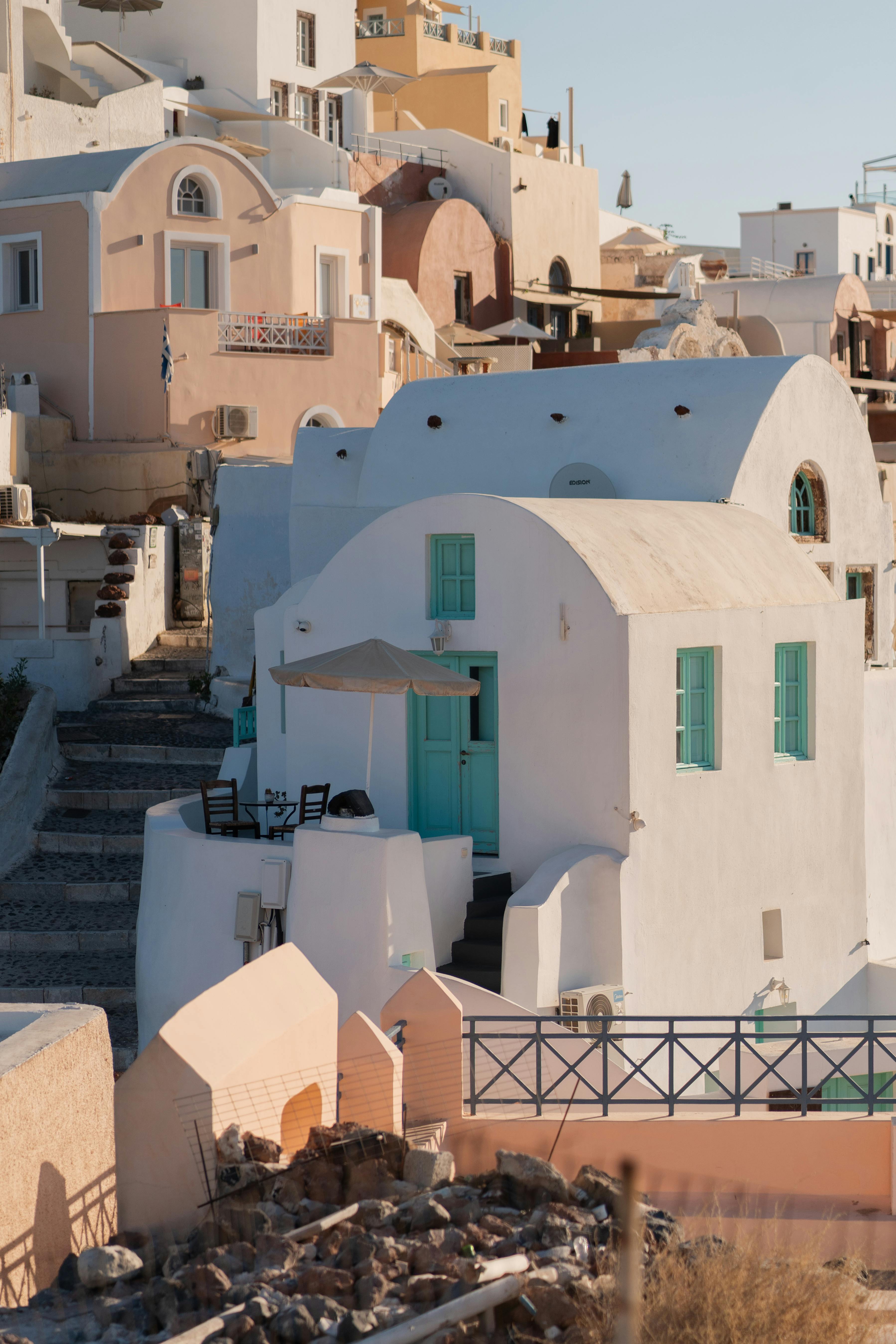 Photo of White Buildings · Free Stock Photo