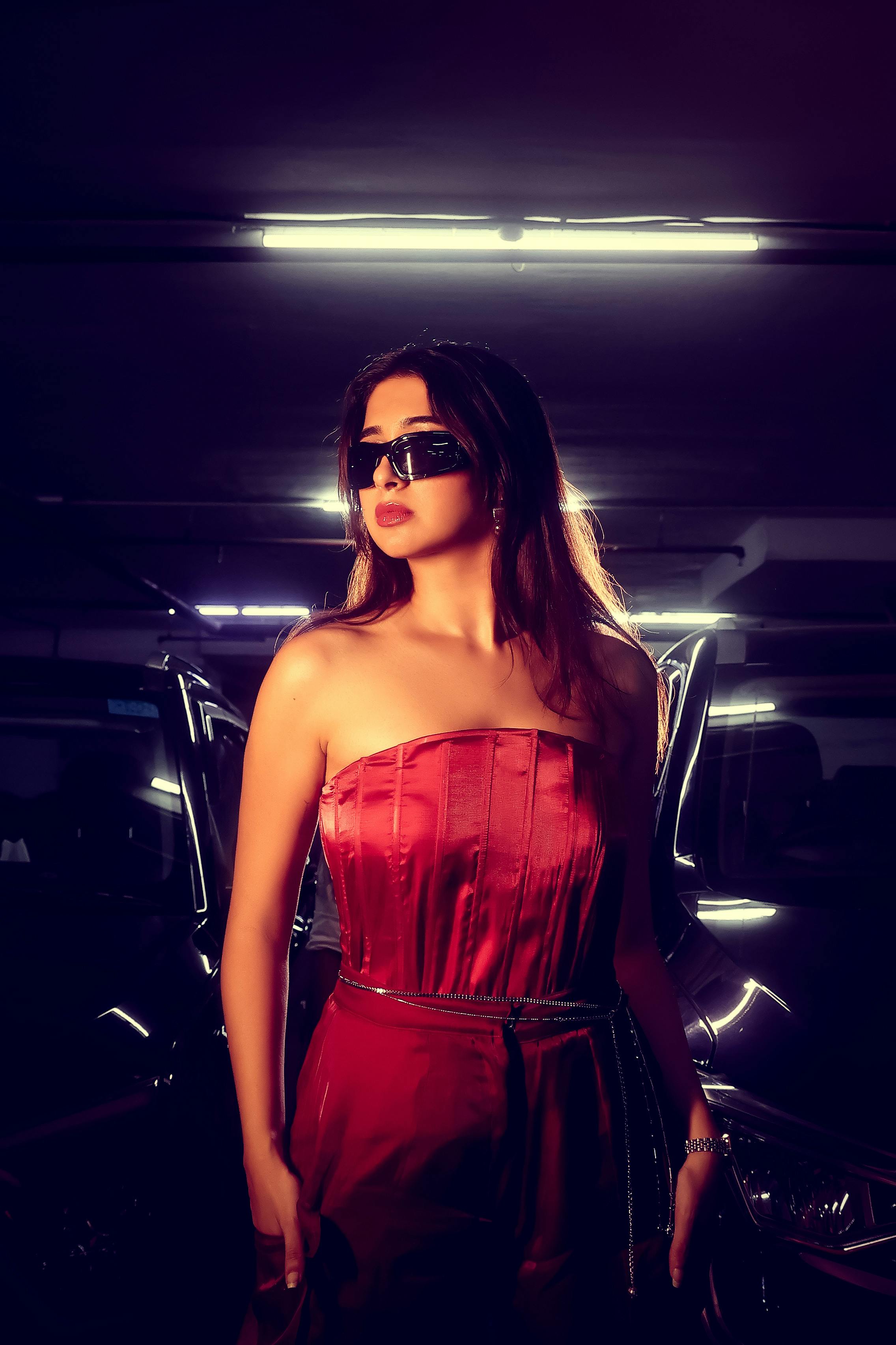 Photo of Woman Wearing Funky Dress · Free Stock Photo