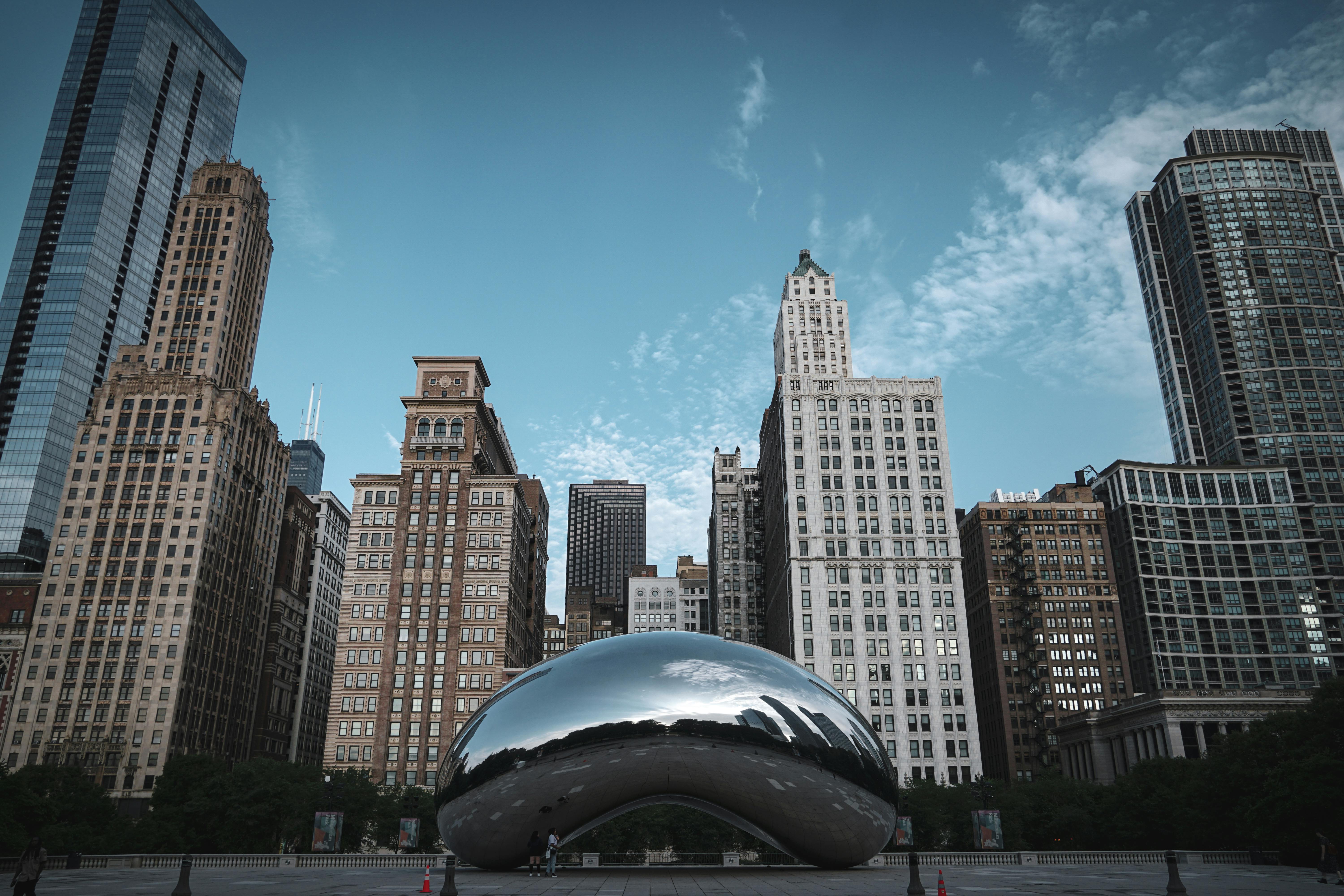 Chicago Bean & Buildings · Free Stock Photo