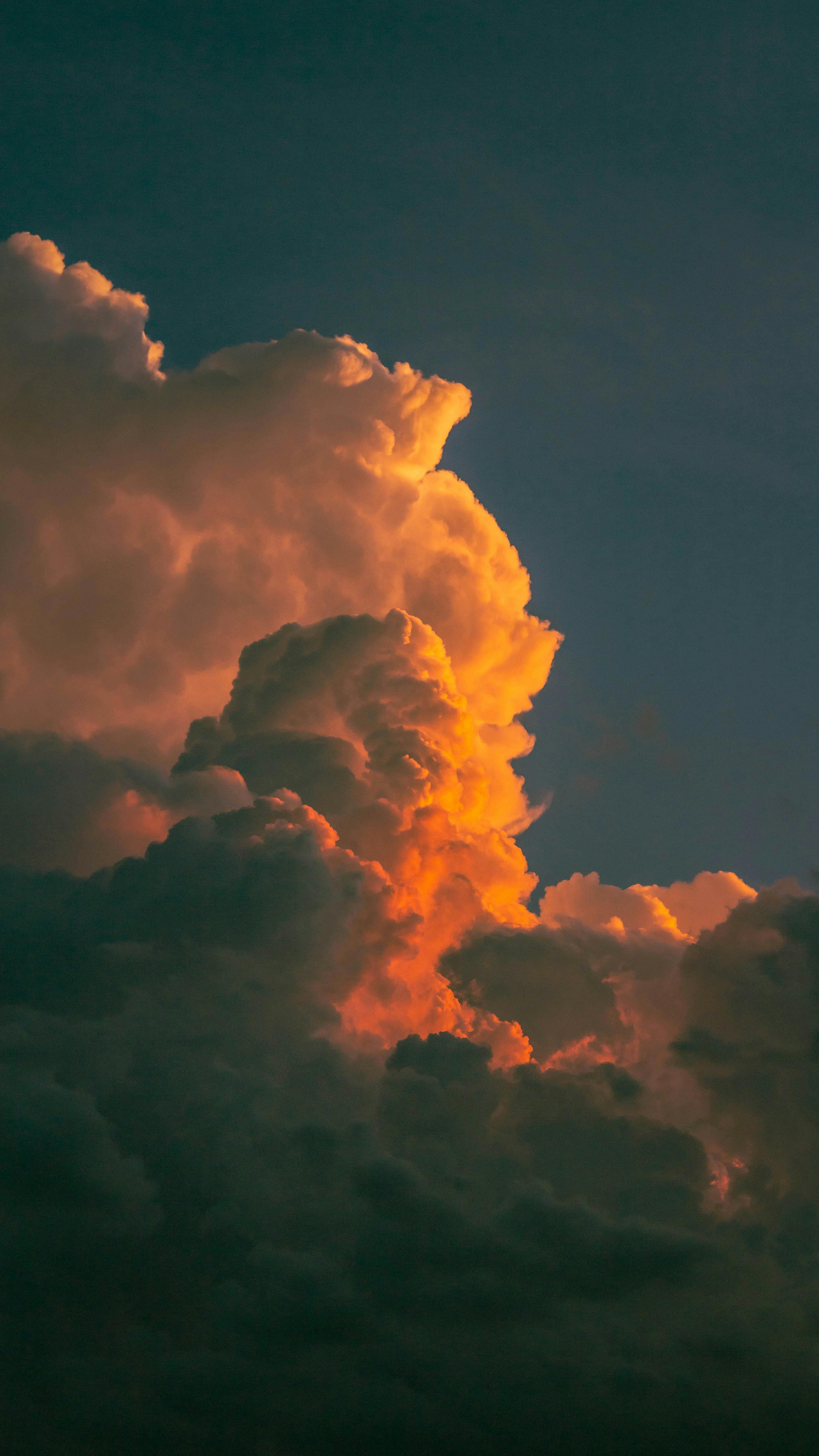 Grey Cloudy Sky during Sunset · Free Stock Photo