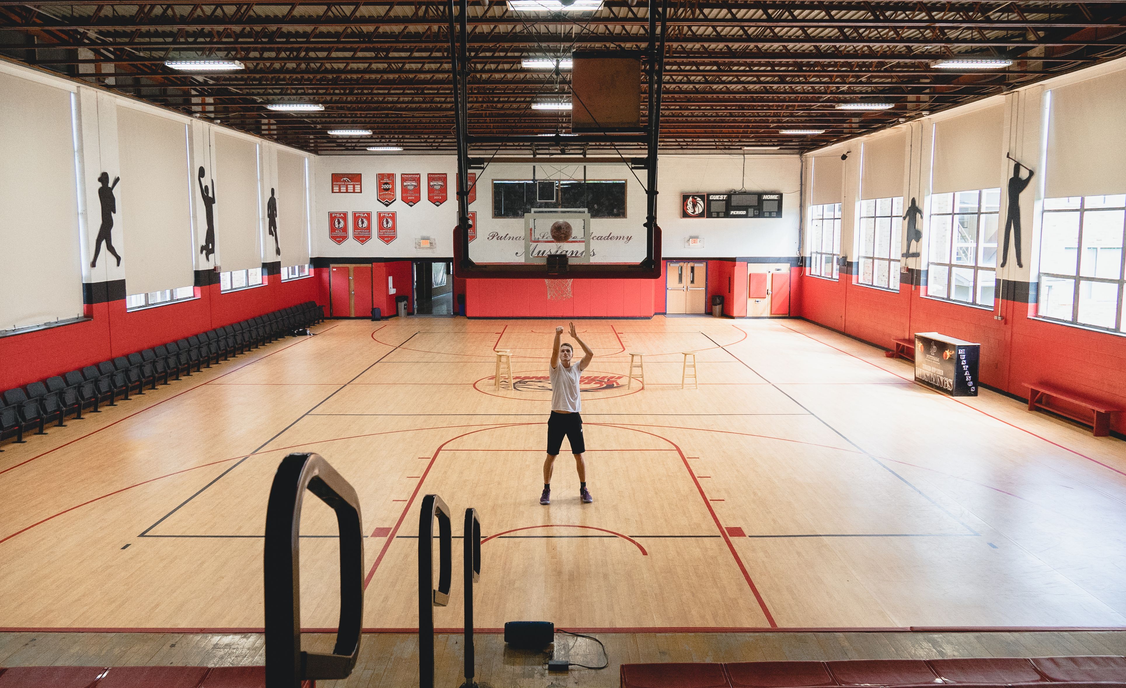 Two Men Playing Basketball · Free Stock Photo