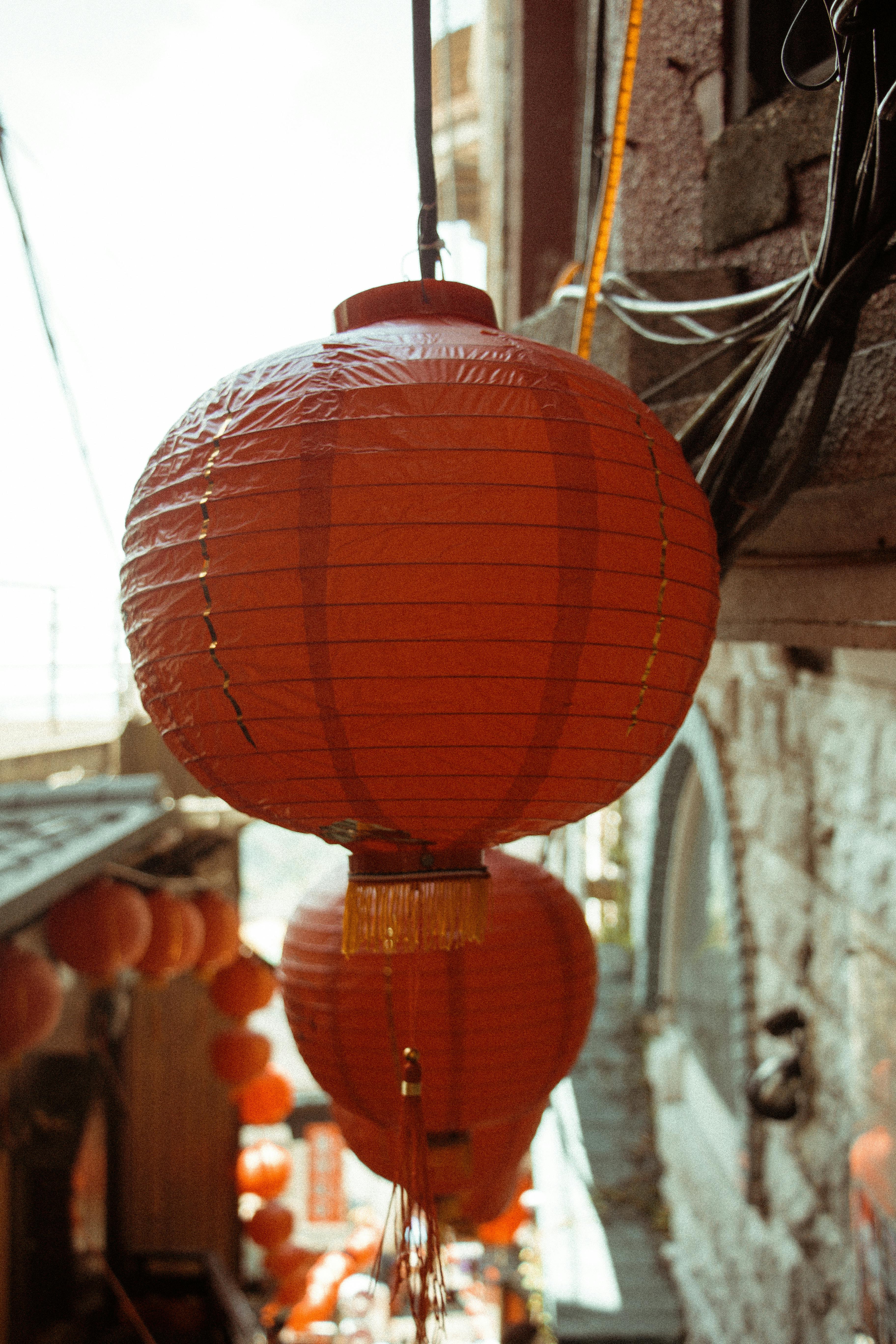 Red Lanterns · Free Stock Photo