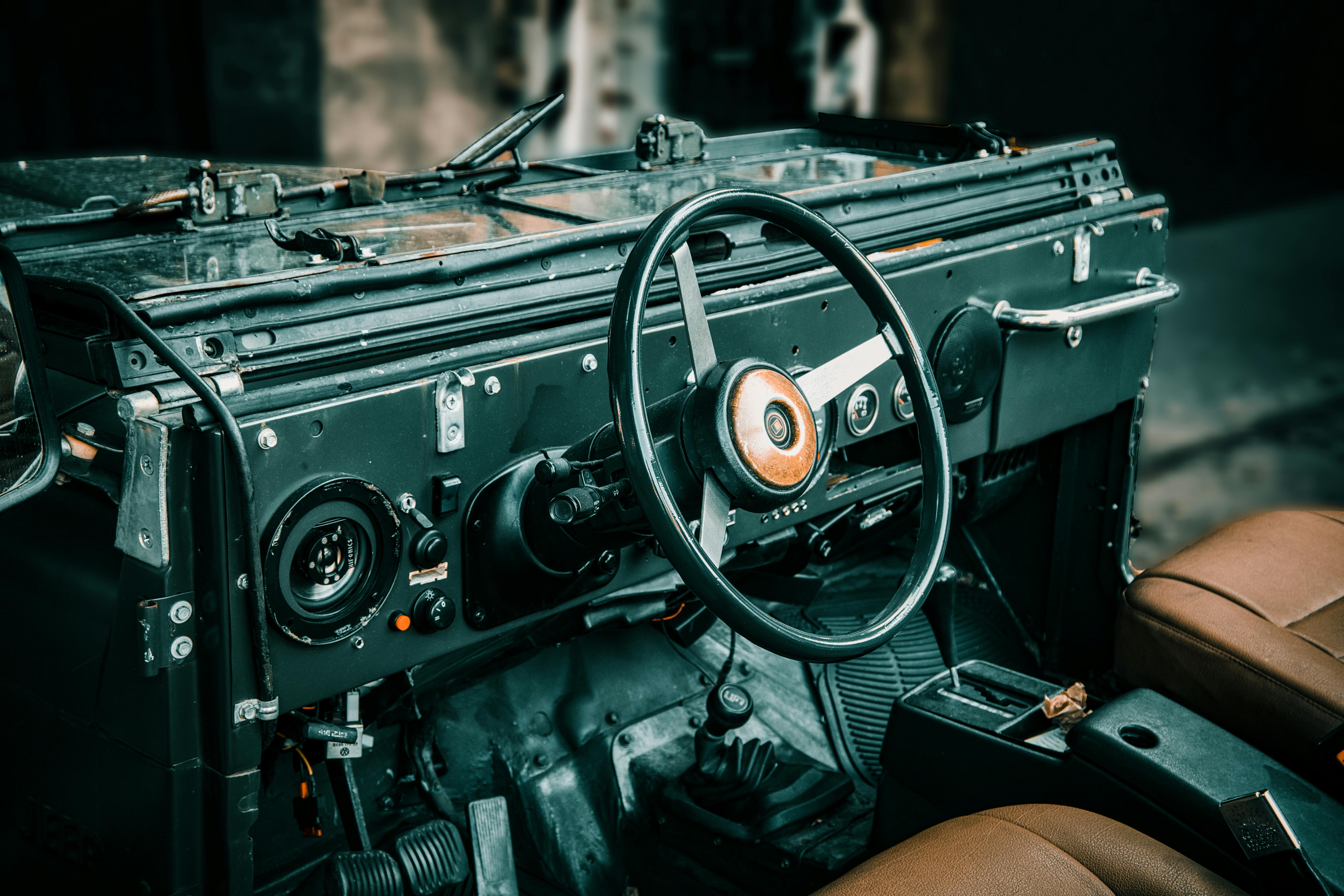 Jeep interior · Free Stock Photo
