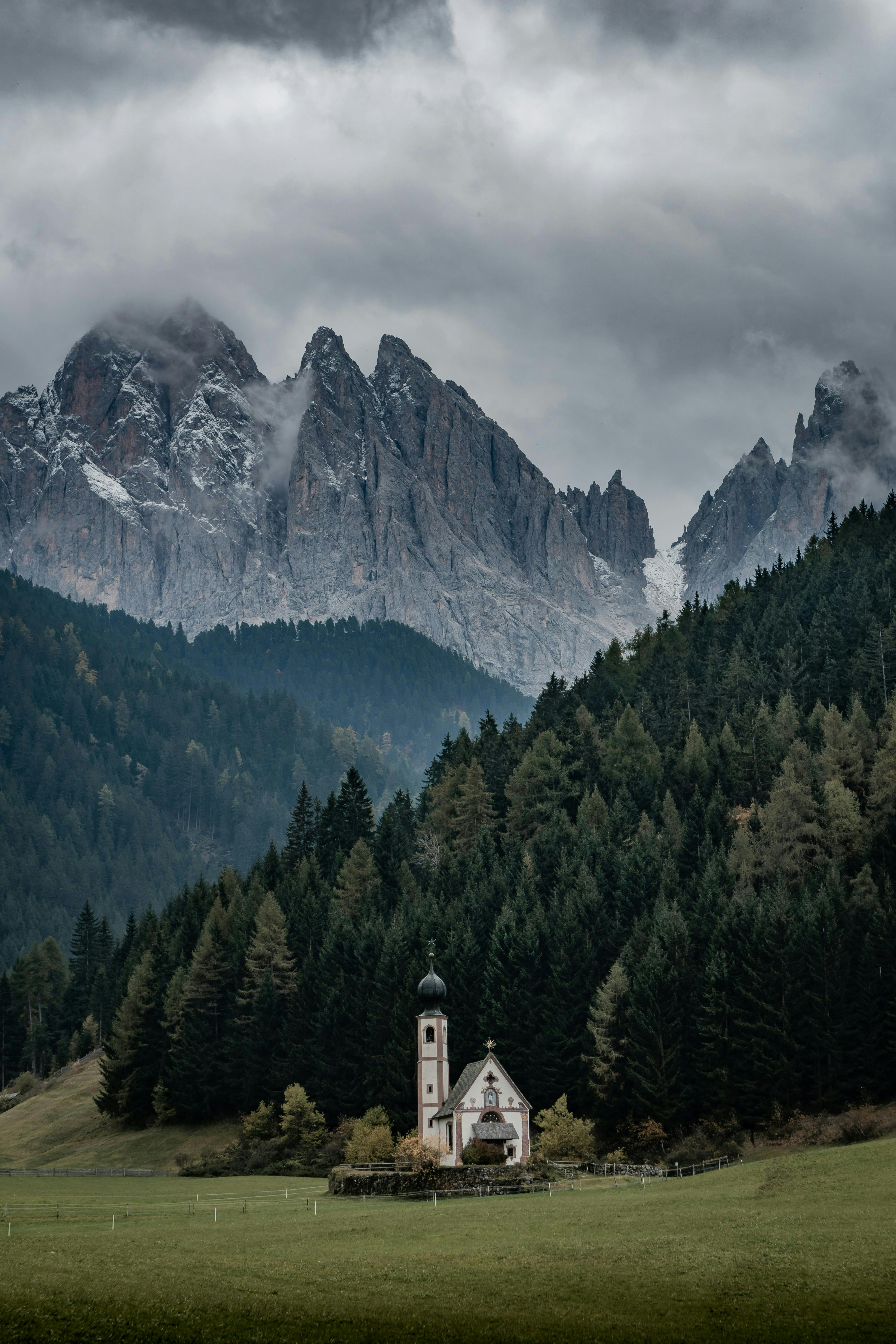 Church of St. John, Ranui, Dolomites, Italy · Free Stock Photo