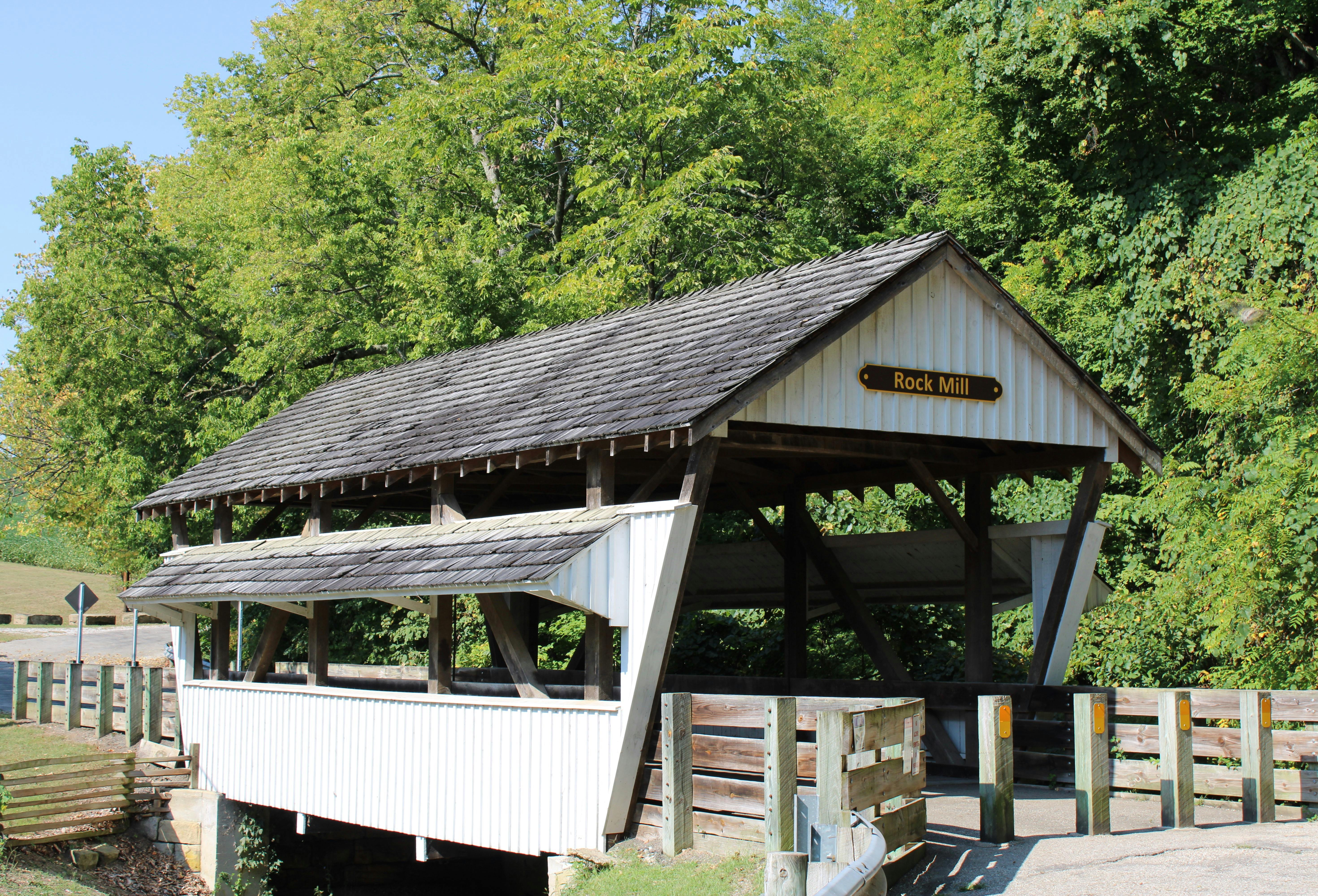 Rock Mill Covered Bridge · Free Stock Photo