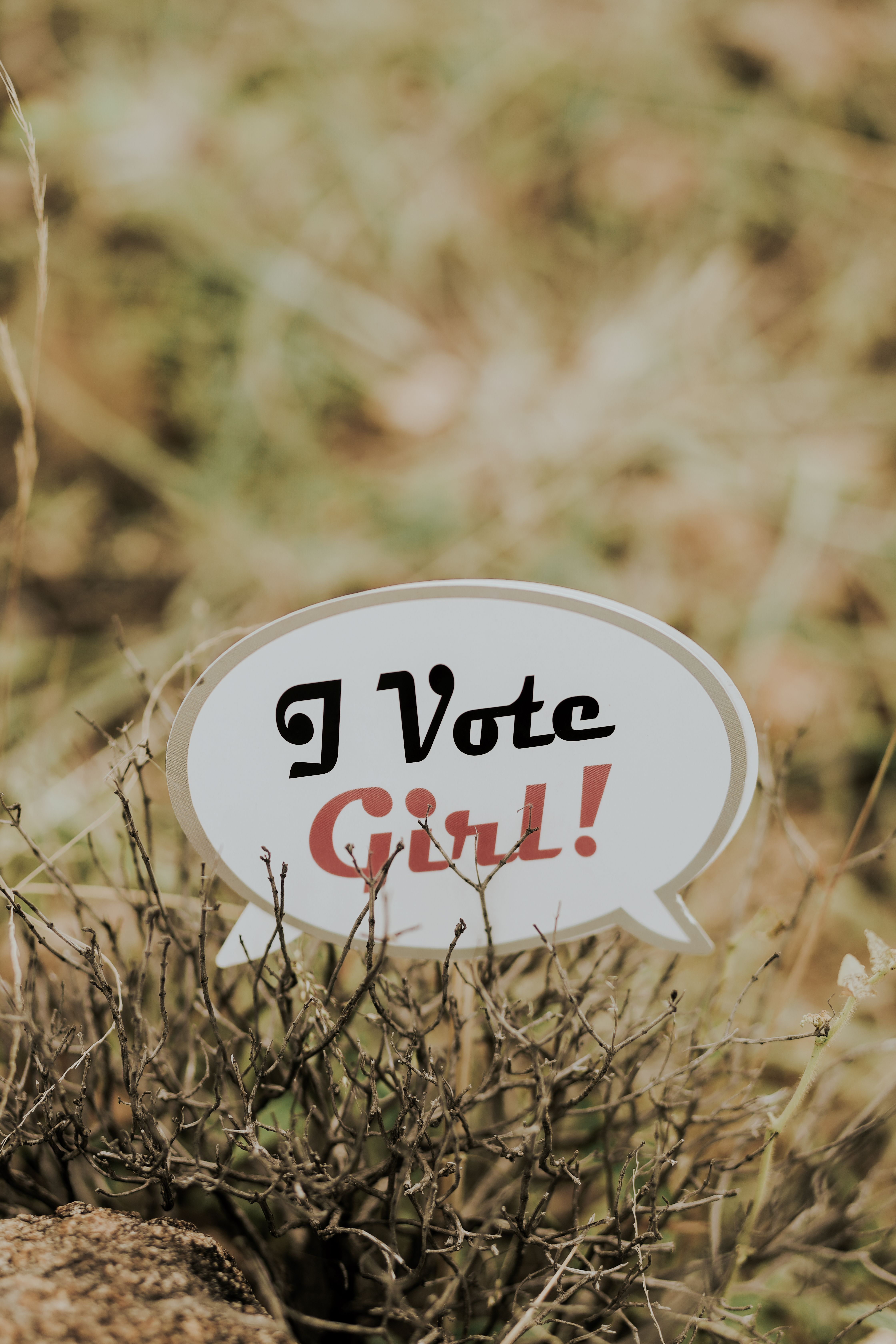 Empowering Message Sign on Grass · Free Stock Photo
