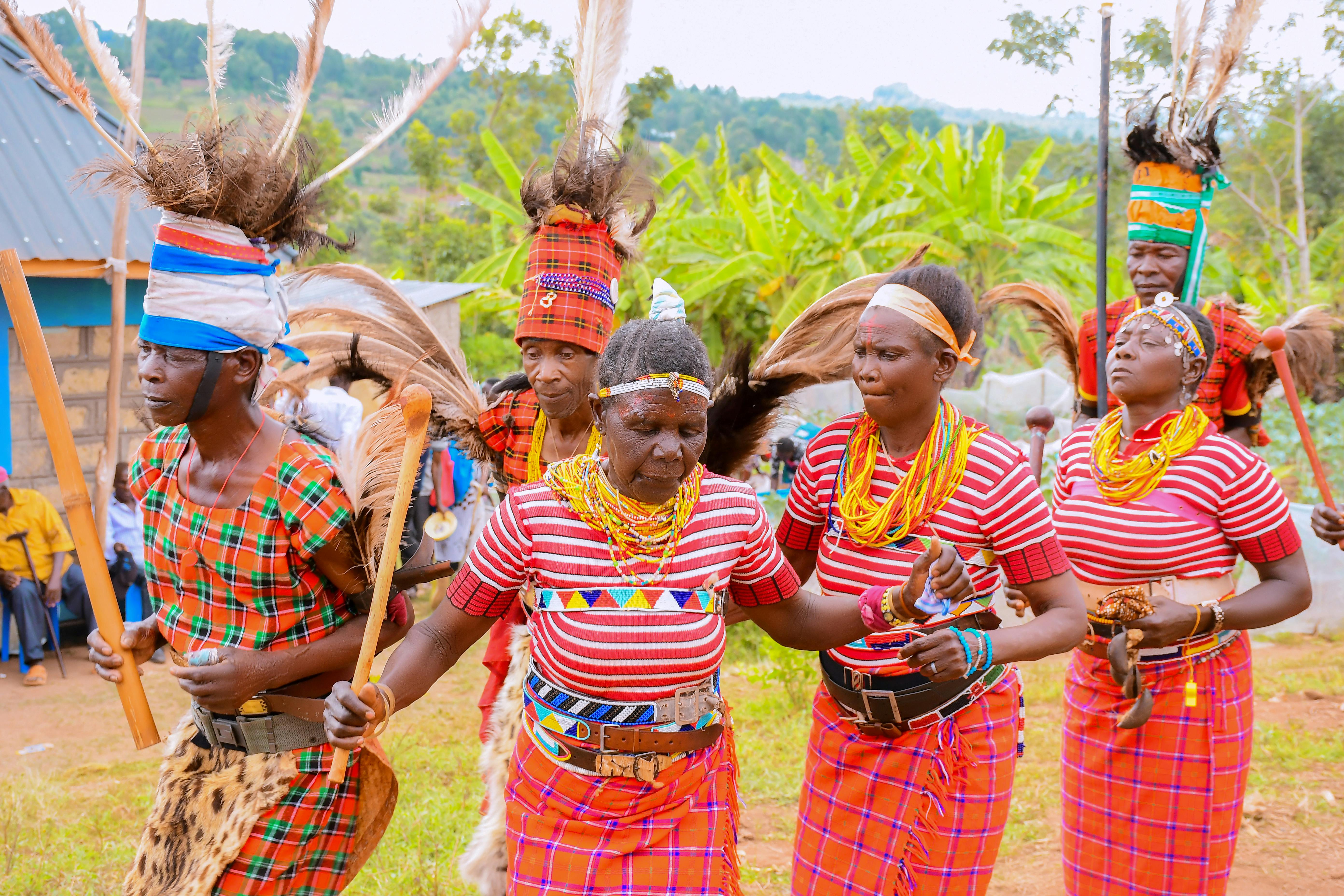 A group of people dressed in traditional clothing · Free Stock Photo