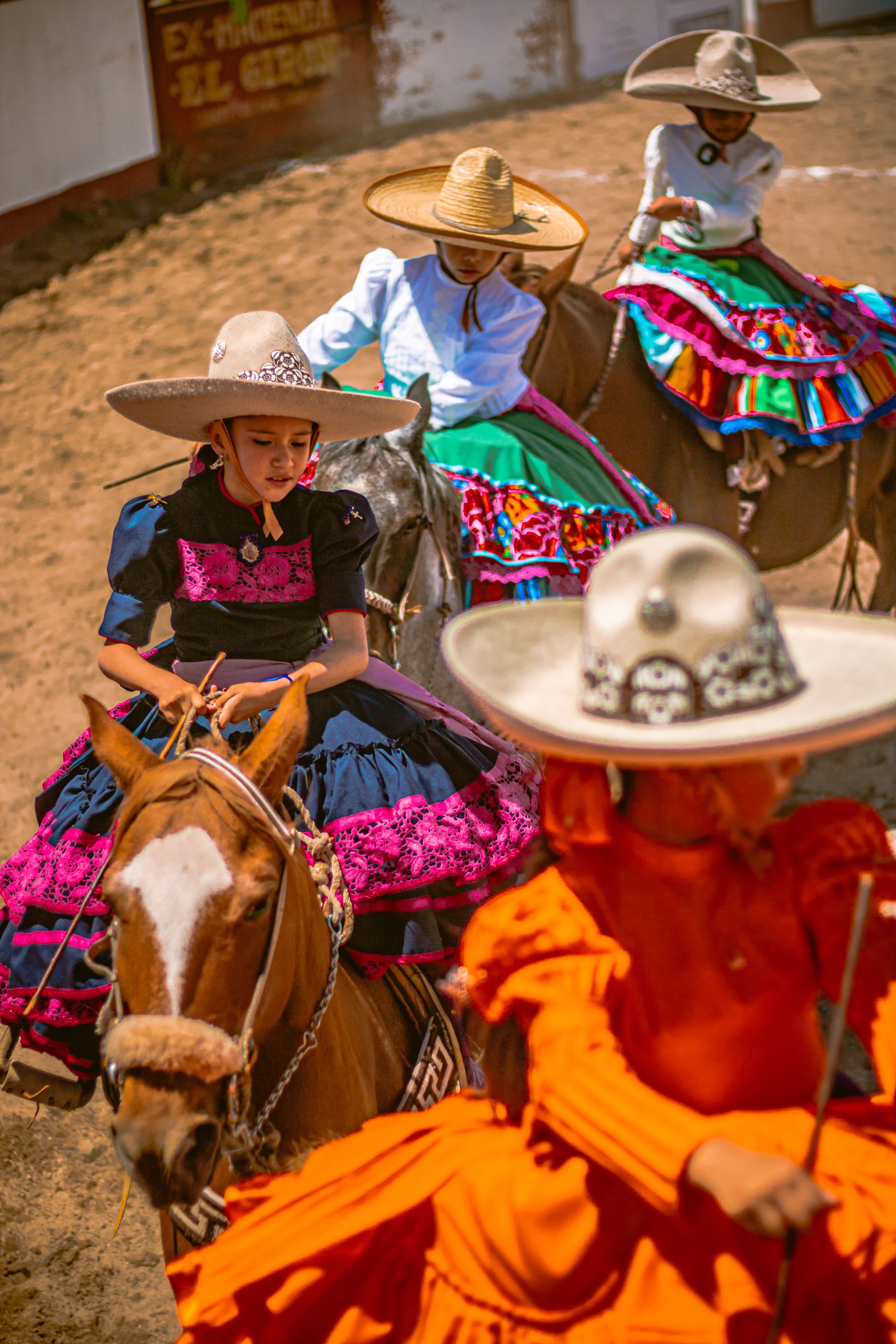 Traditional Mexican Equestrian Performance in Pachuca · Free Stock Photo