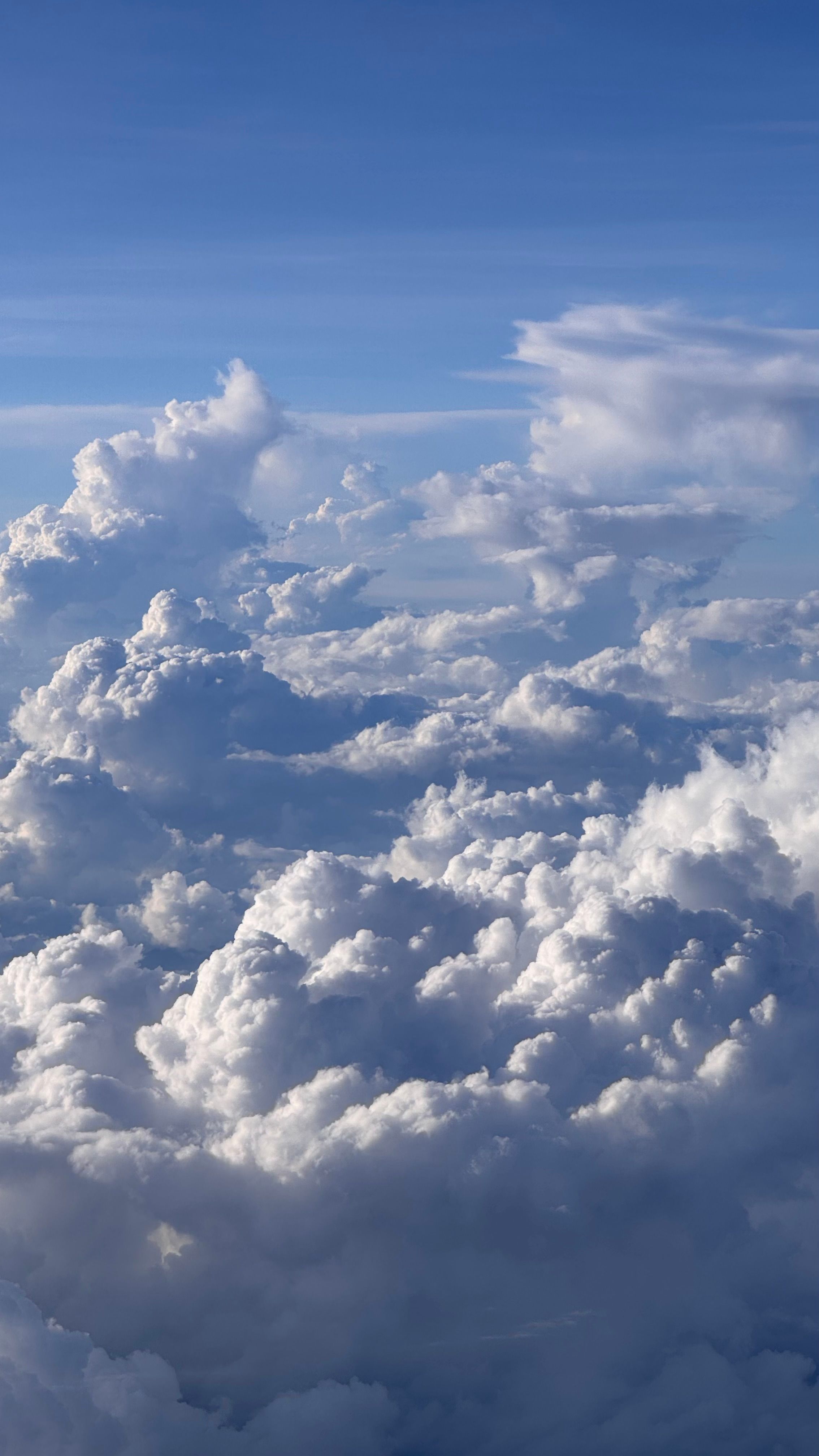 A view of the sky from an airplane · Free Stock Photo
