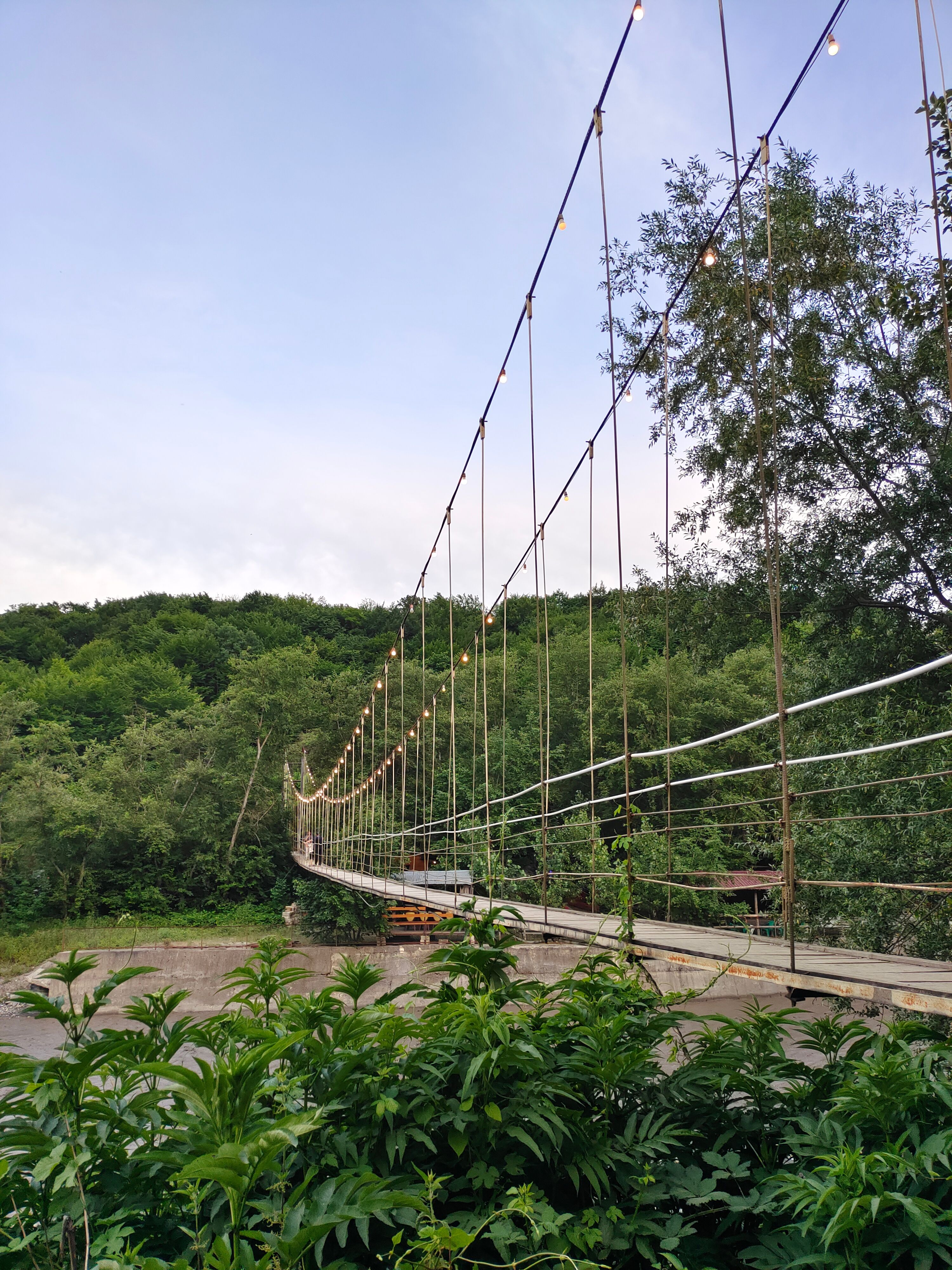 Bridge in the village over the river · Free Stock Photo