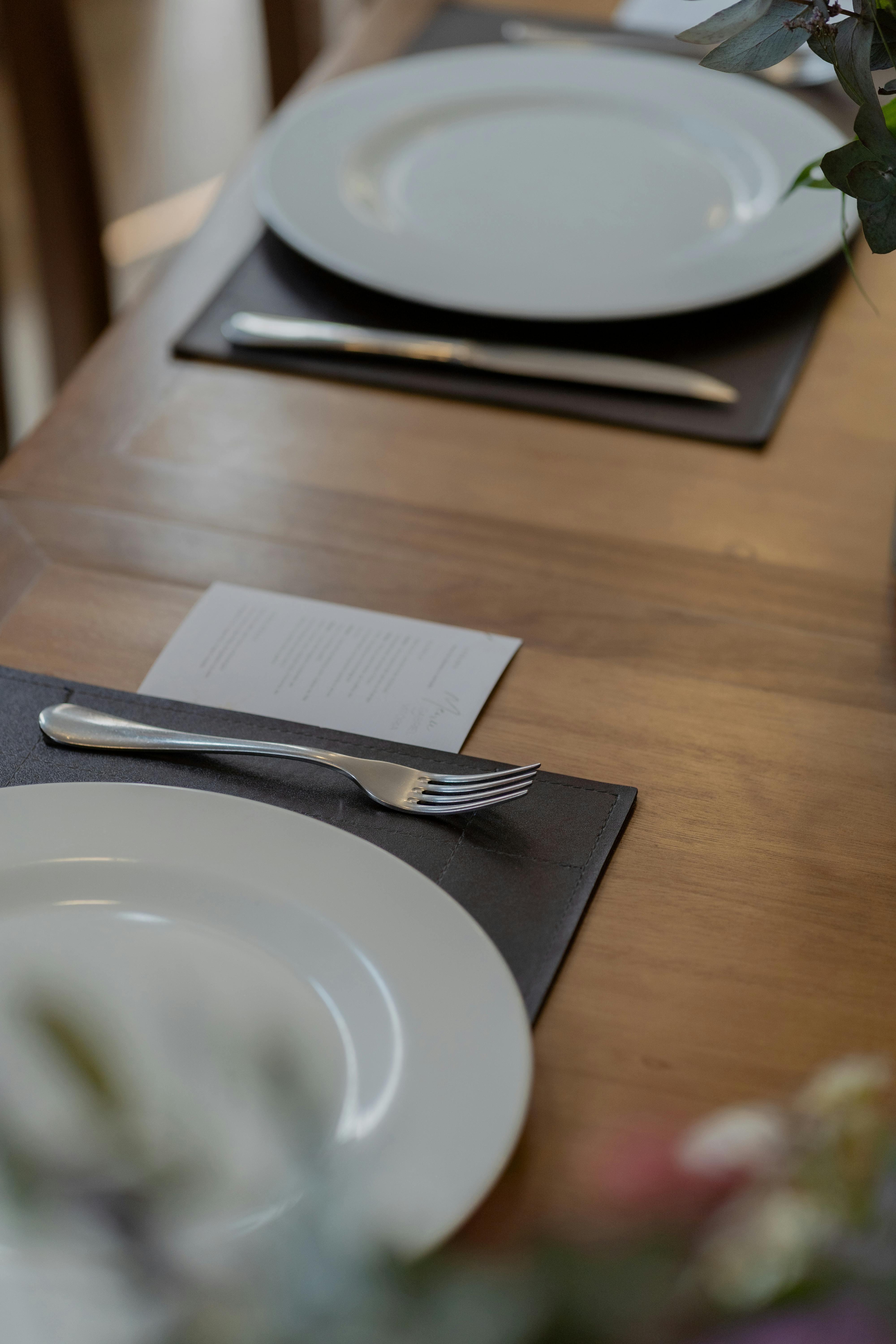 Close-up Photo of Formal Table Setting · Free Stock Photo
