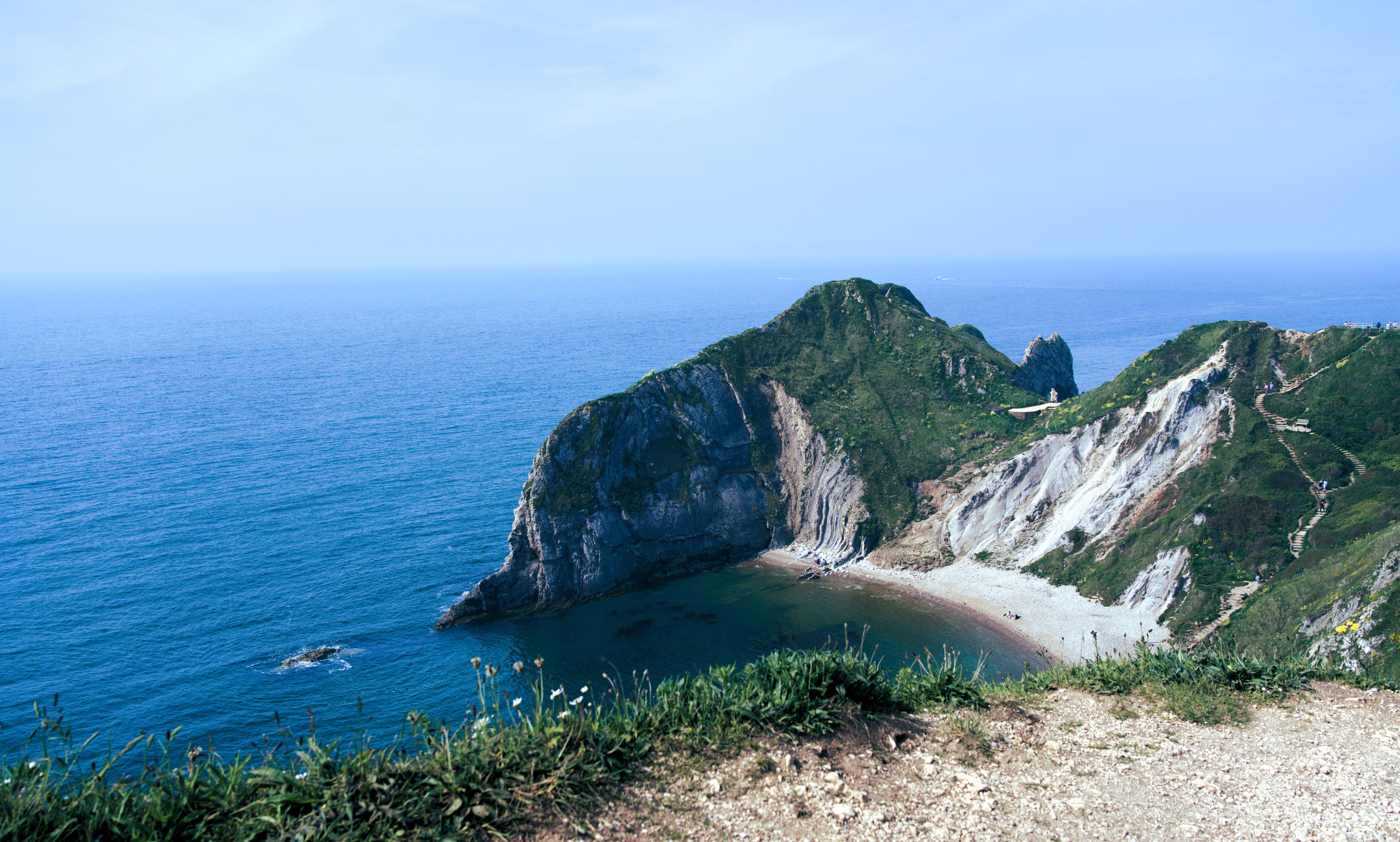 Man o War Cove on Dorset Coast in England · Free Stock Photo
