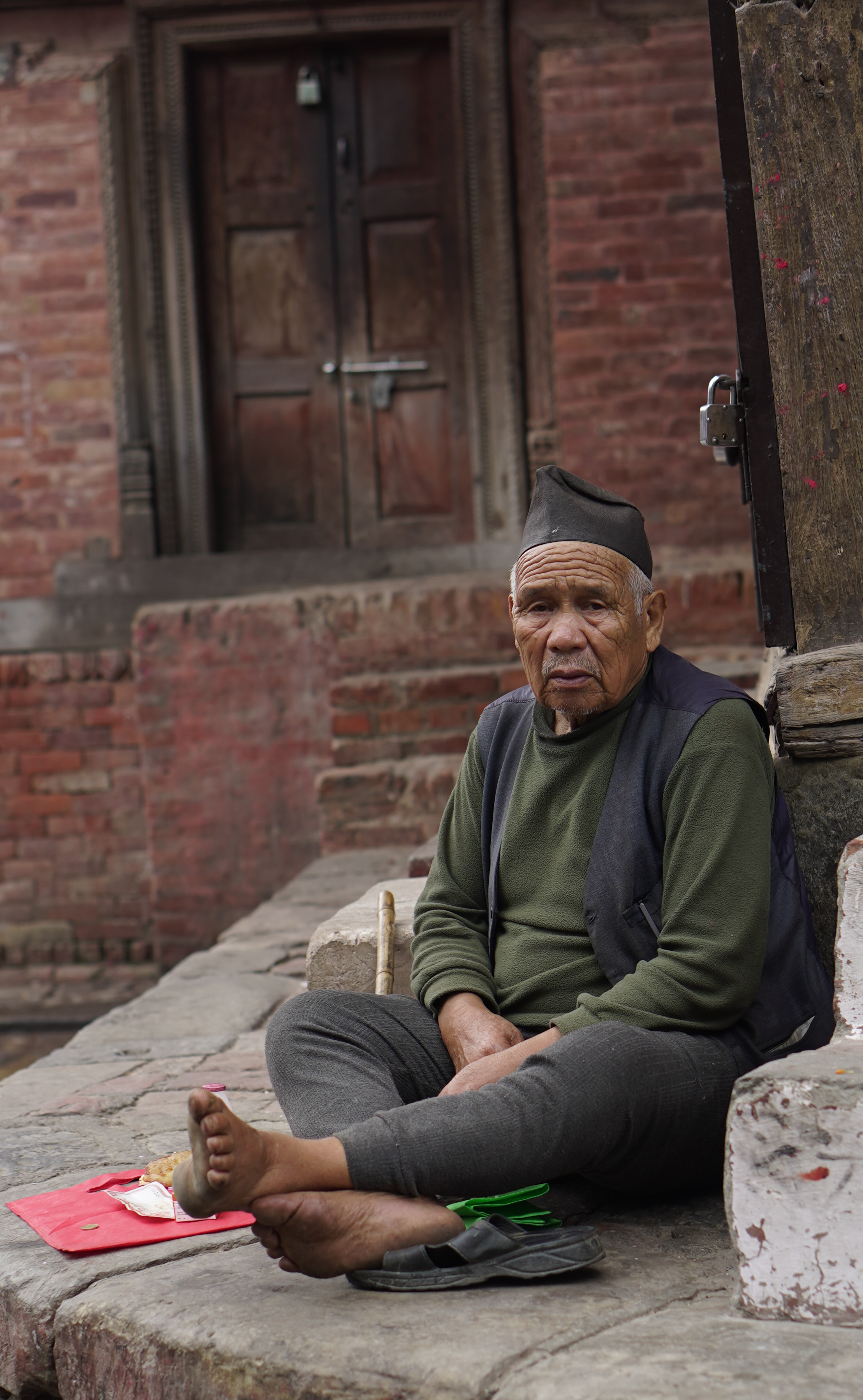 Nepali Old Man · Free Stock Photo