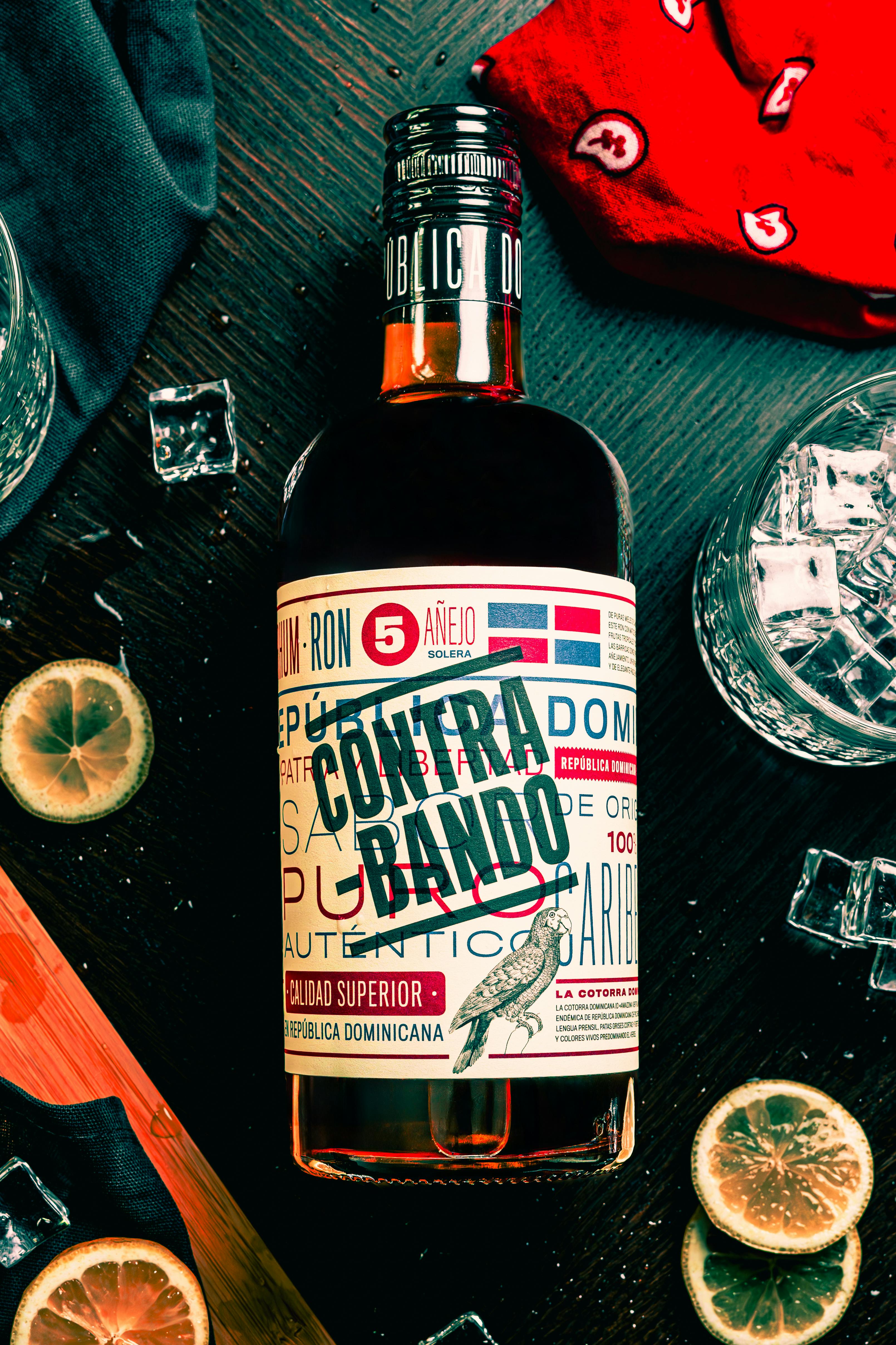 Contra bando rum - a new rum from mexico · Free Stock Photo