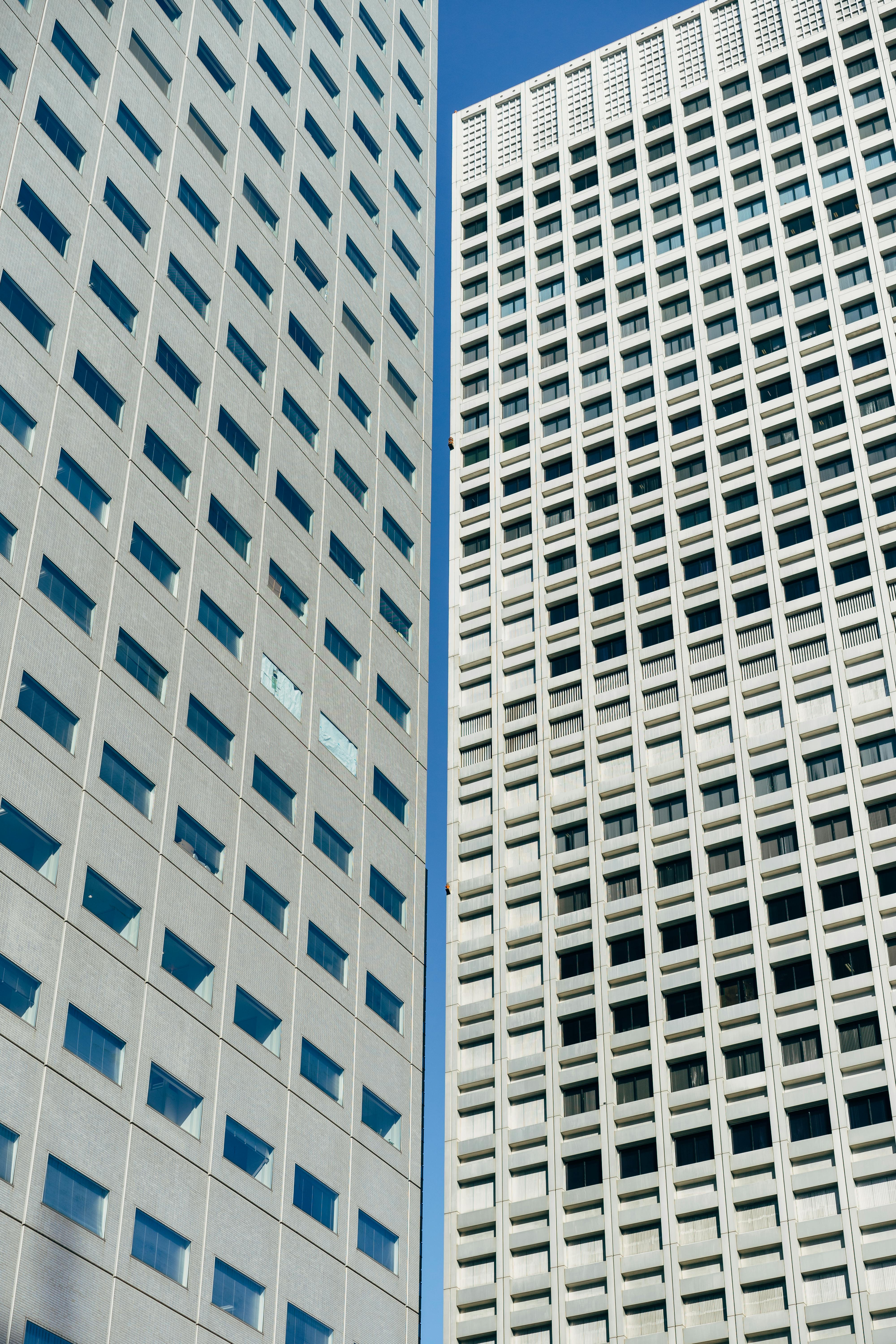 Low-Angle Shot of High-Rise Buildings · Free Stock Photo