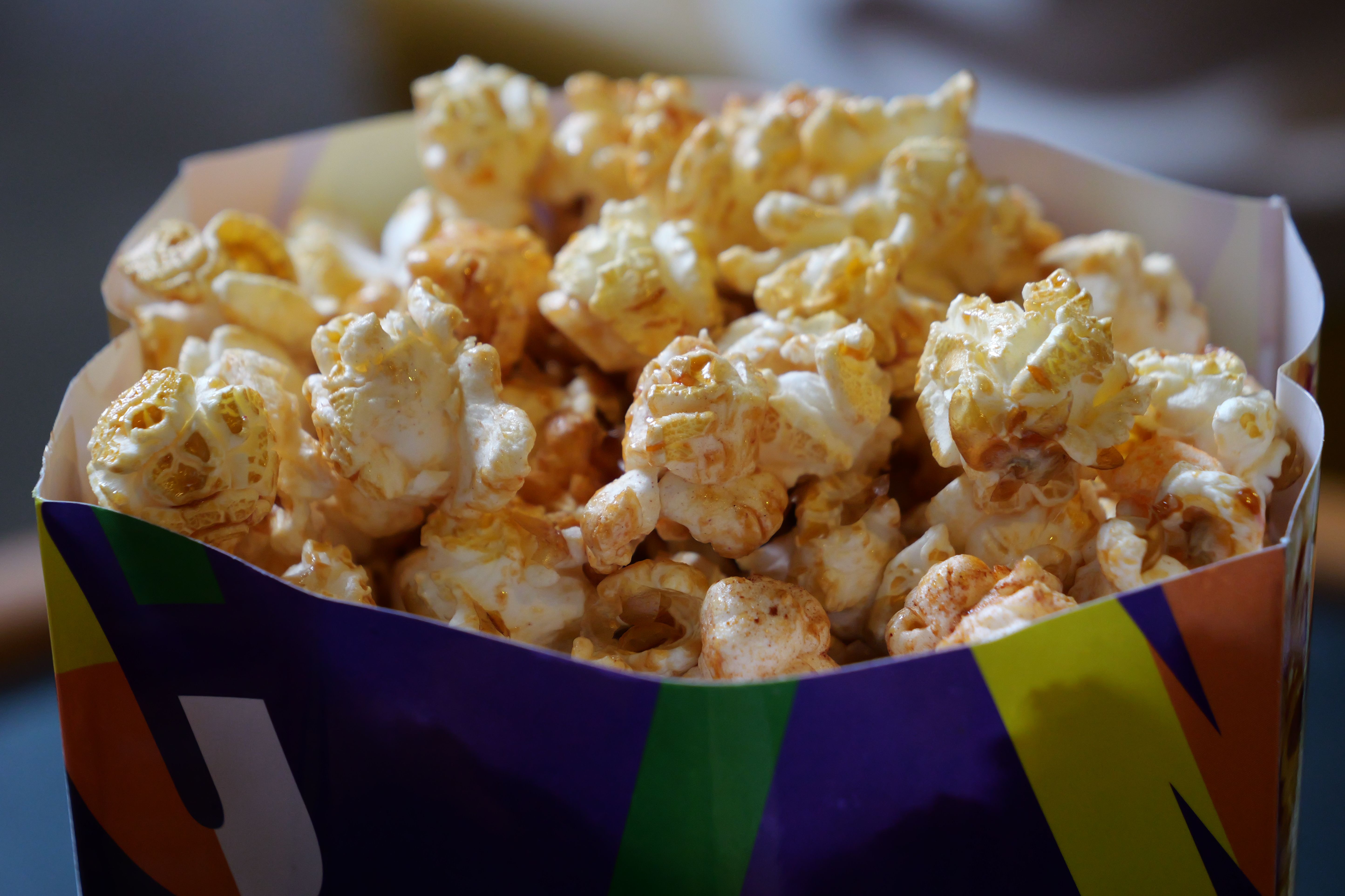 Popcorn in Disposable Box · Free Stock Photo