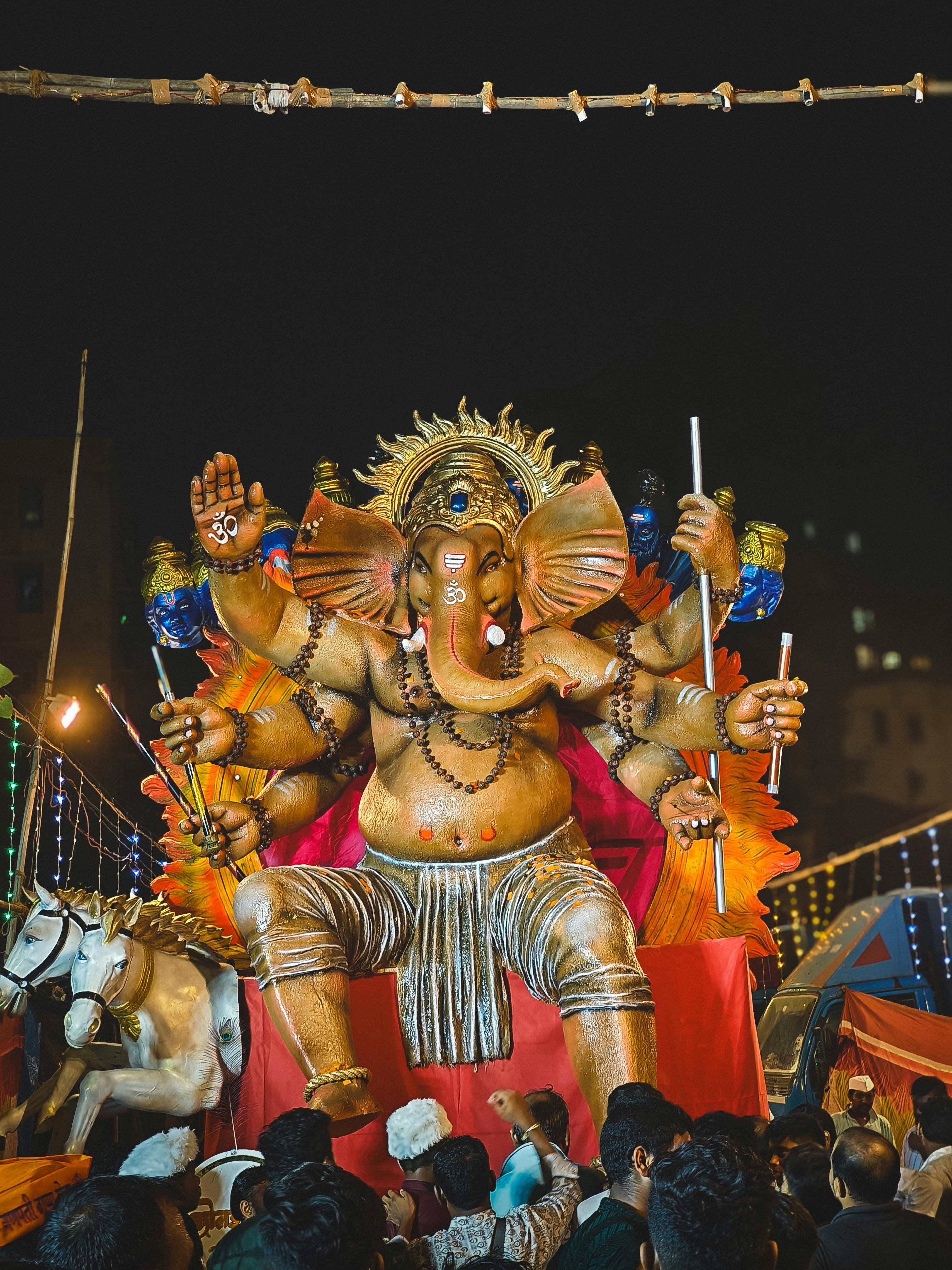 Koldongri cha samrat 2024 Ganpti Bappa · Free Stock Photo