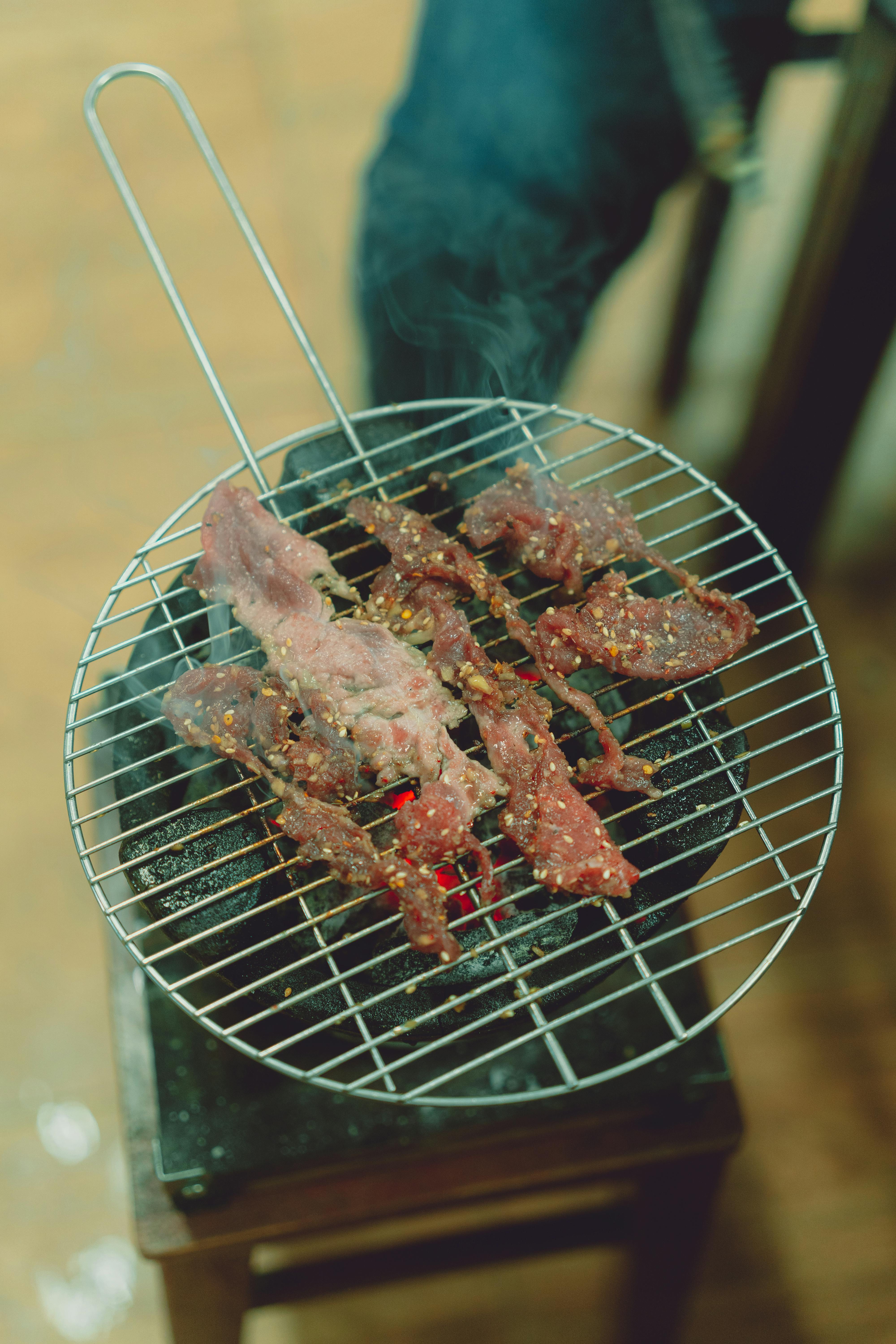 Grilling of Narrow Bones · Free Stock Photo