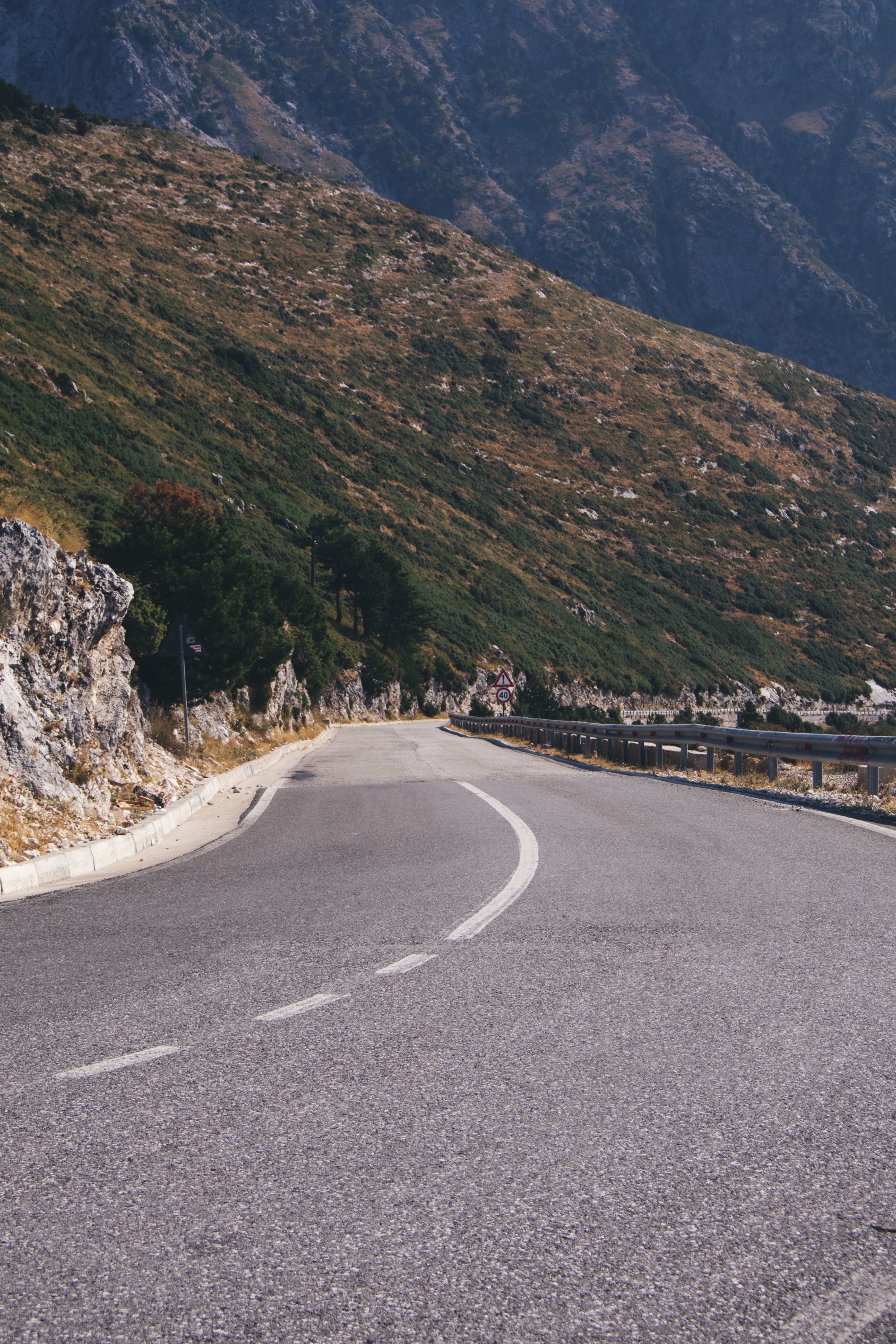 Scenic Mountain Road in Vlora, Albania · Free Stock Photo