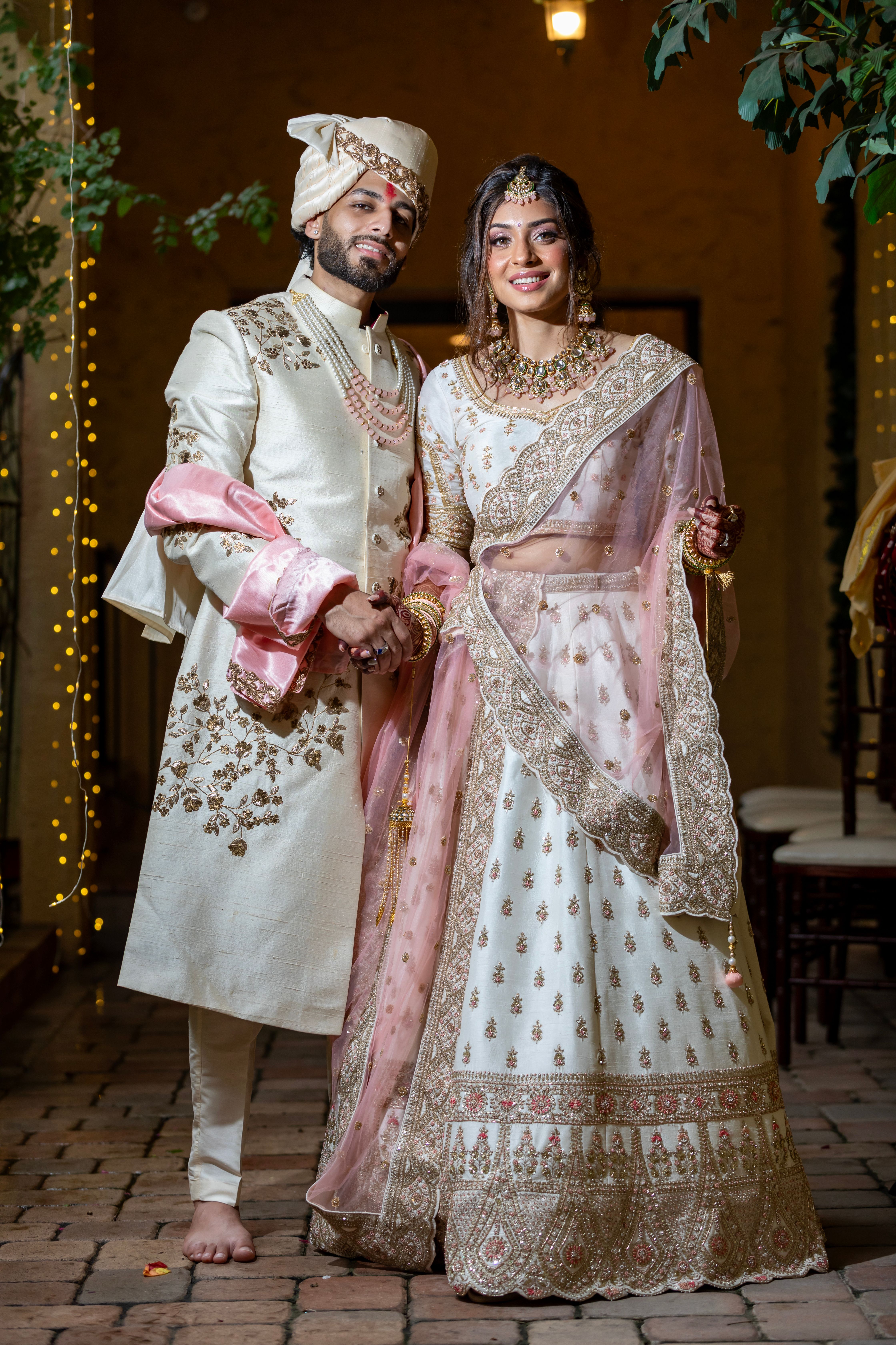 Bride and Groom in Traditional Clothing · Free Stock Photo