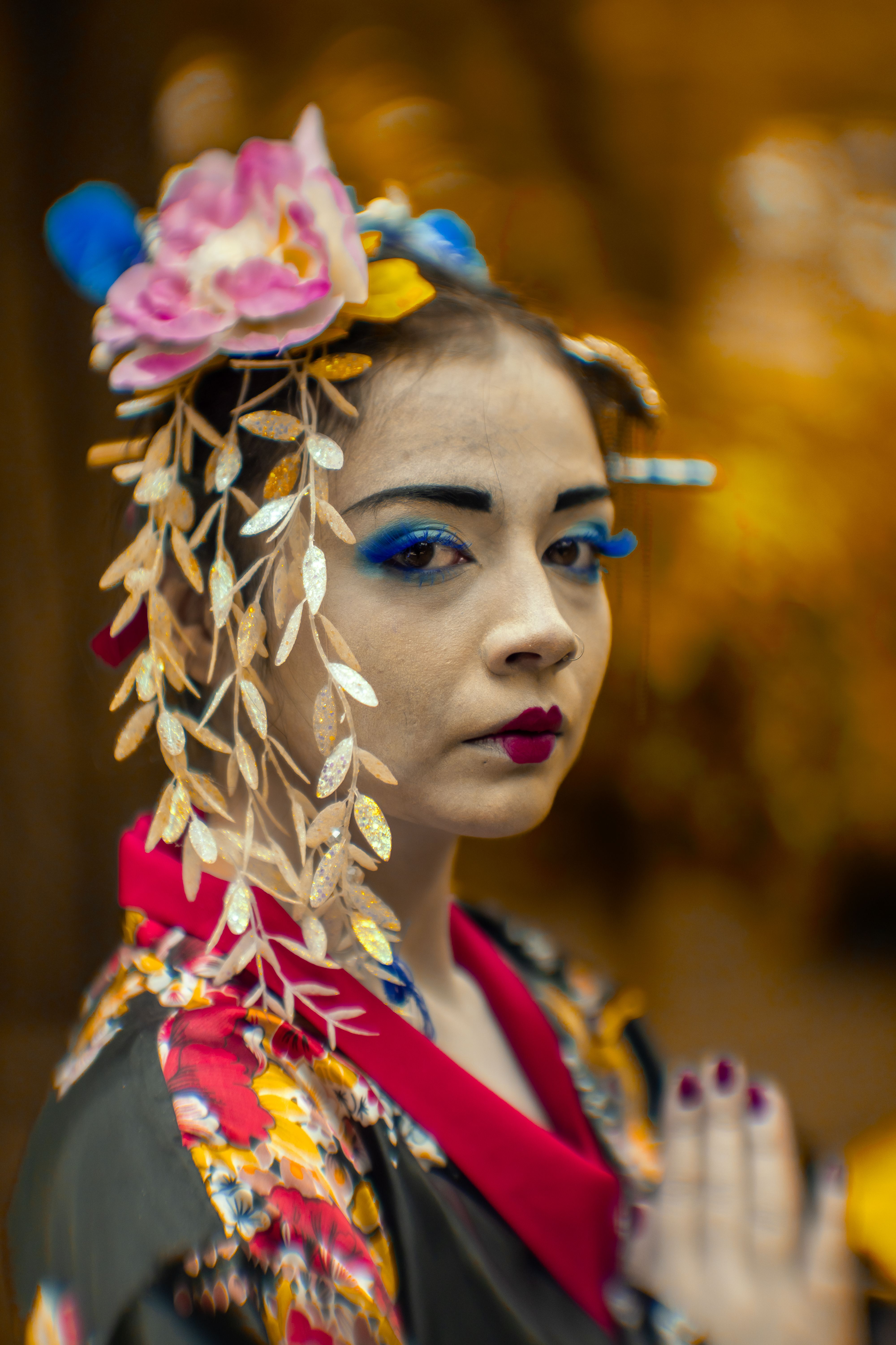Geisha Blue · Free Stock Photo