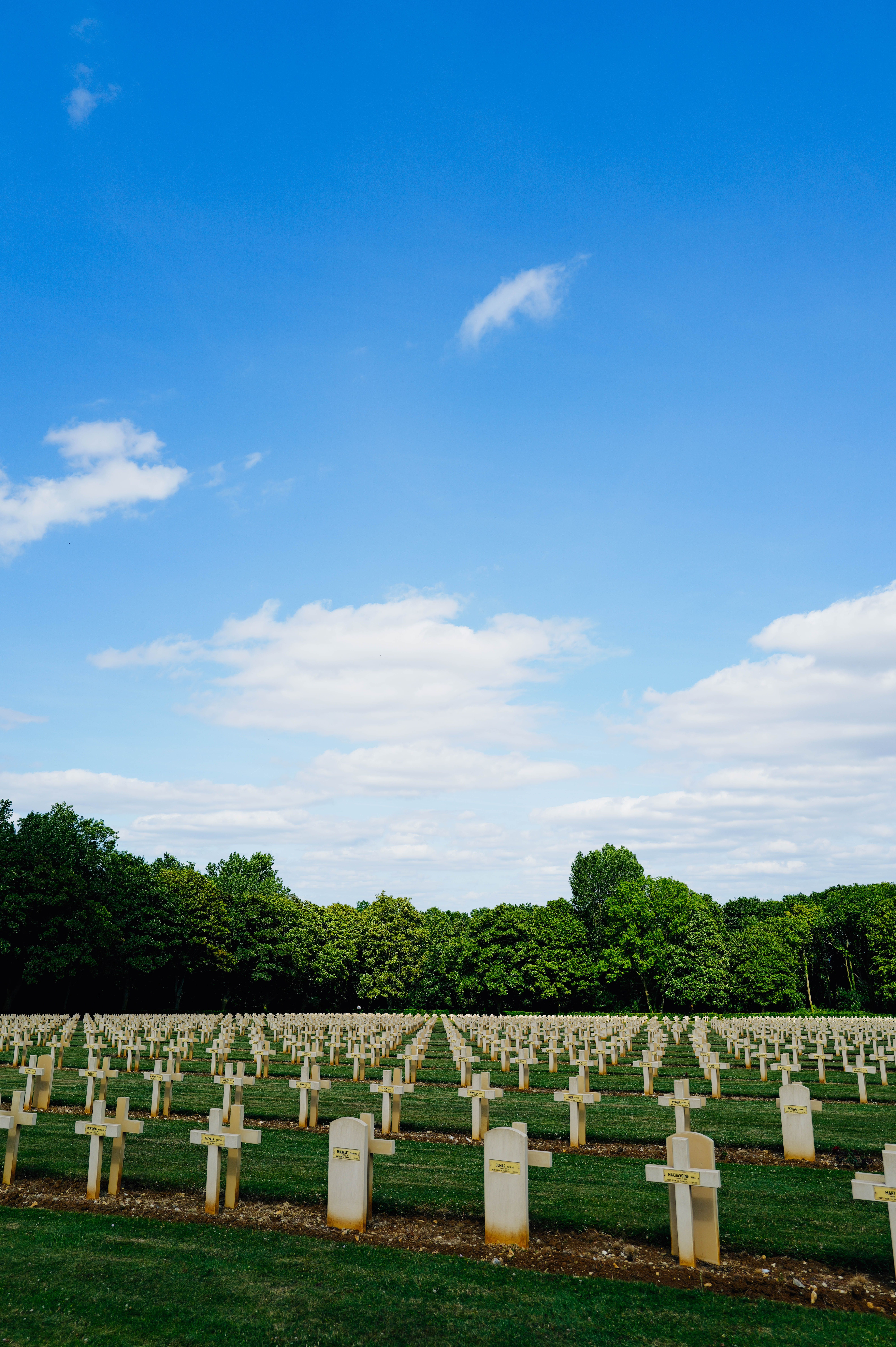 View of Graveyard in Sunlight · Free Stock Photo