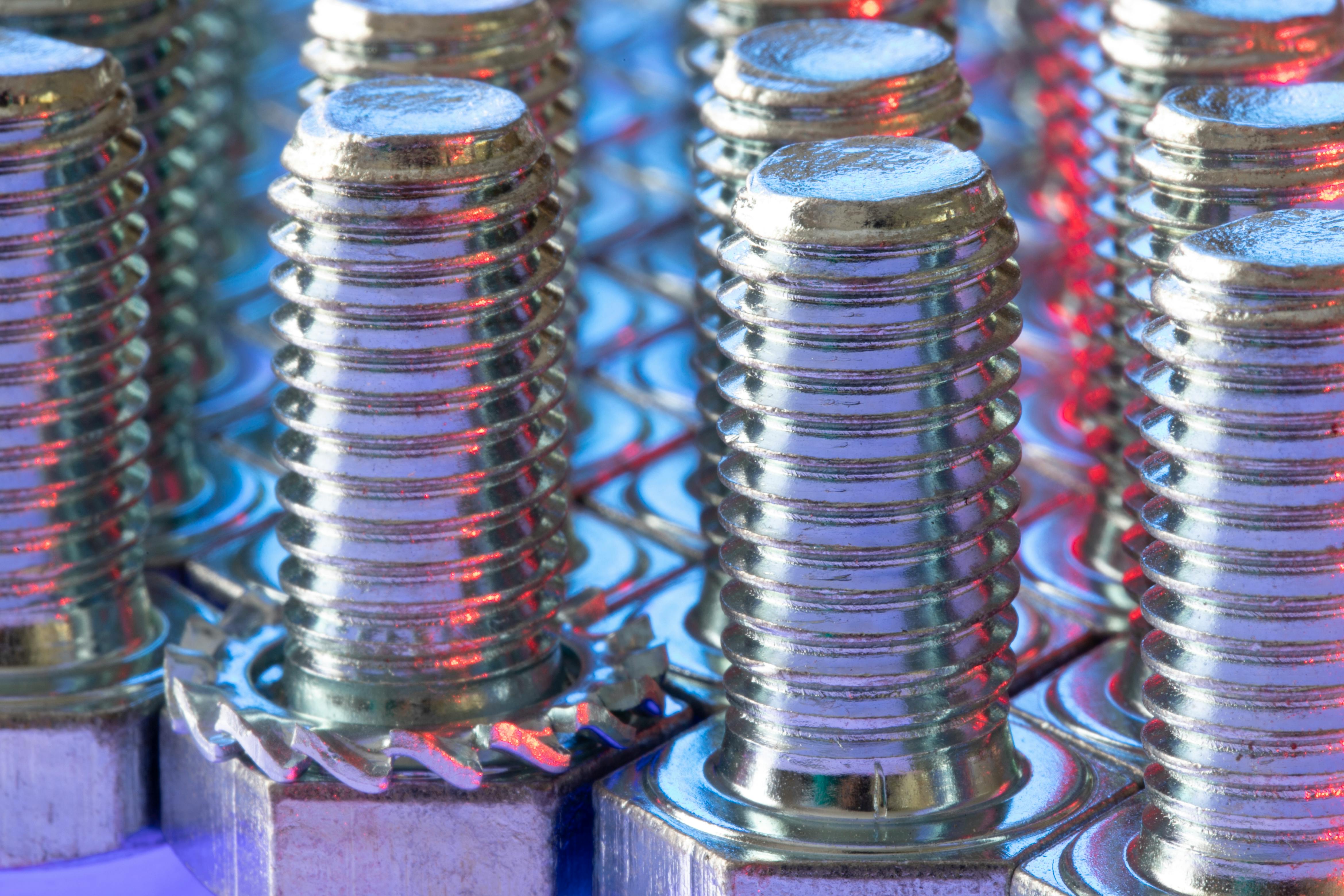 Shiny, Spiral Screws · Free Stock Photo