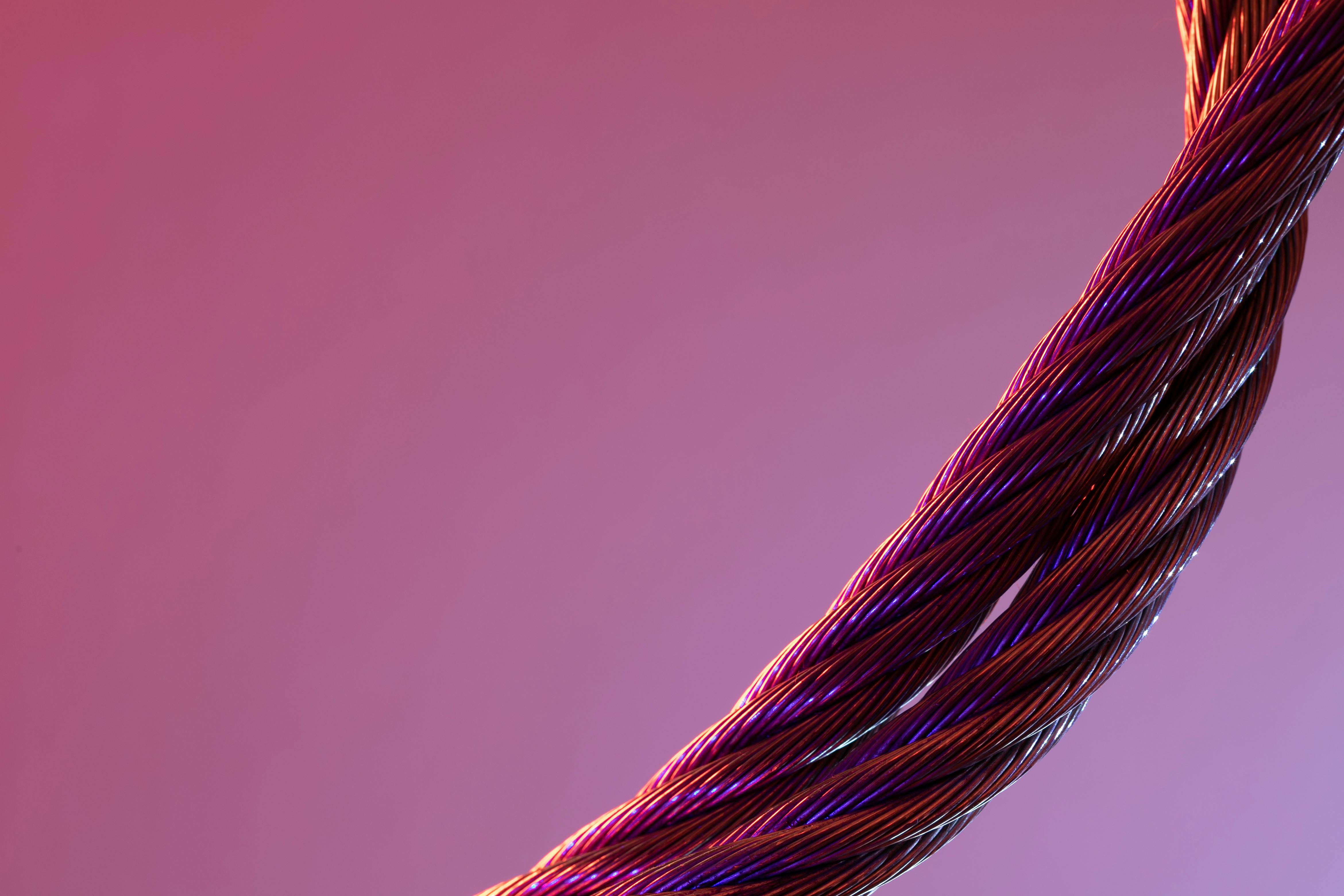 Steel wire rope · Free Stock Photo