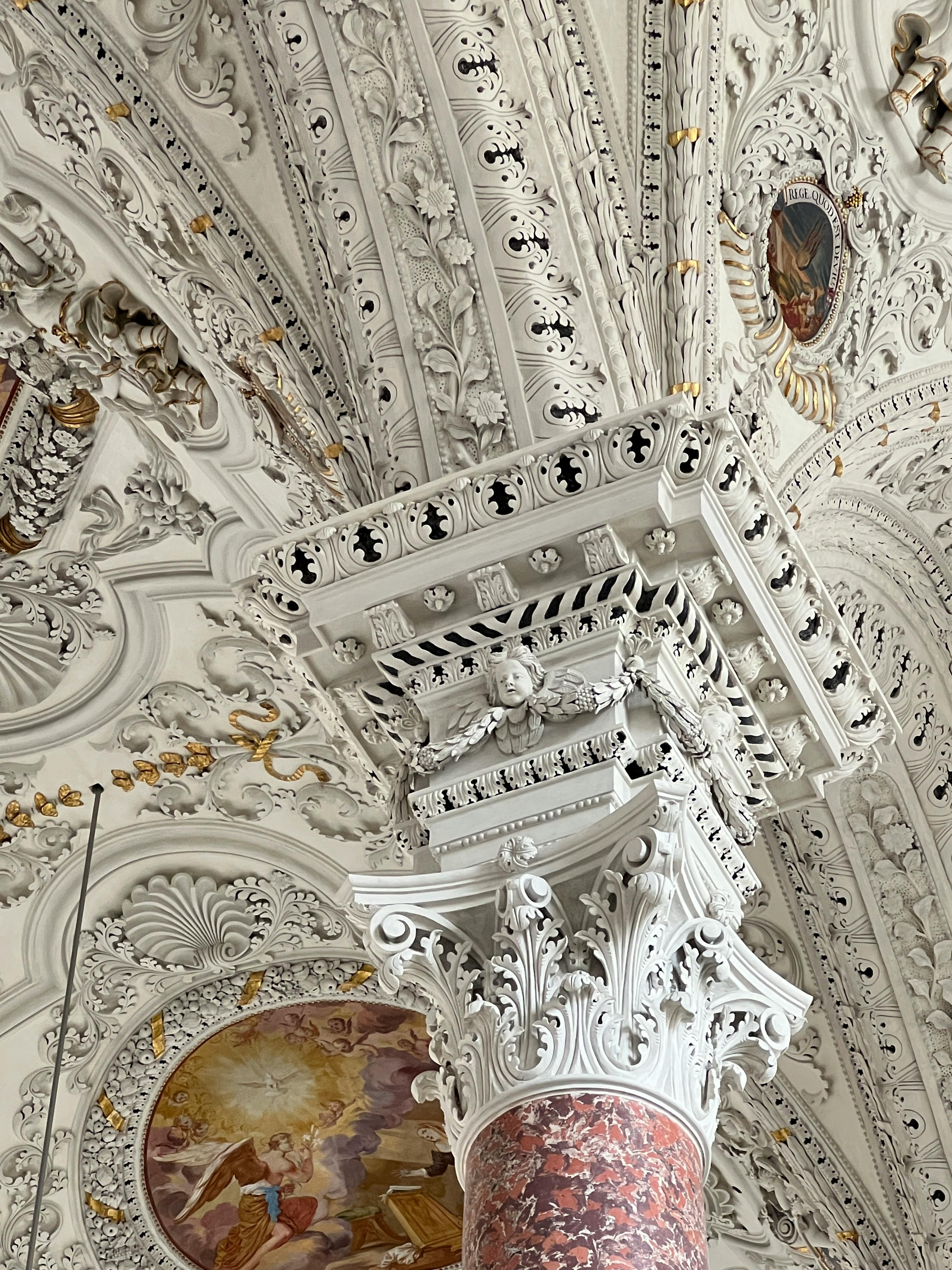 Ornamented Baroque Column · Free Stock Photo