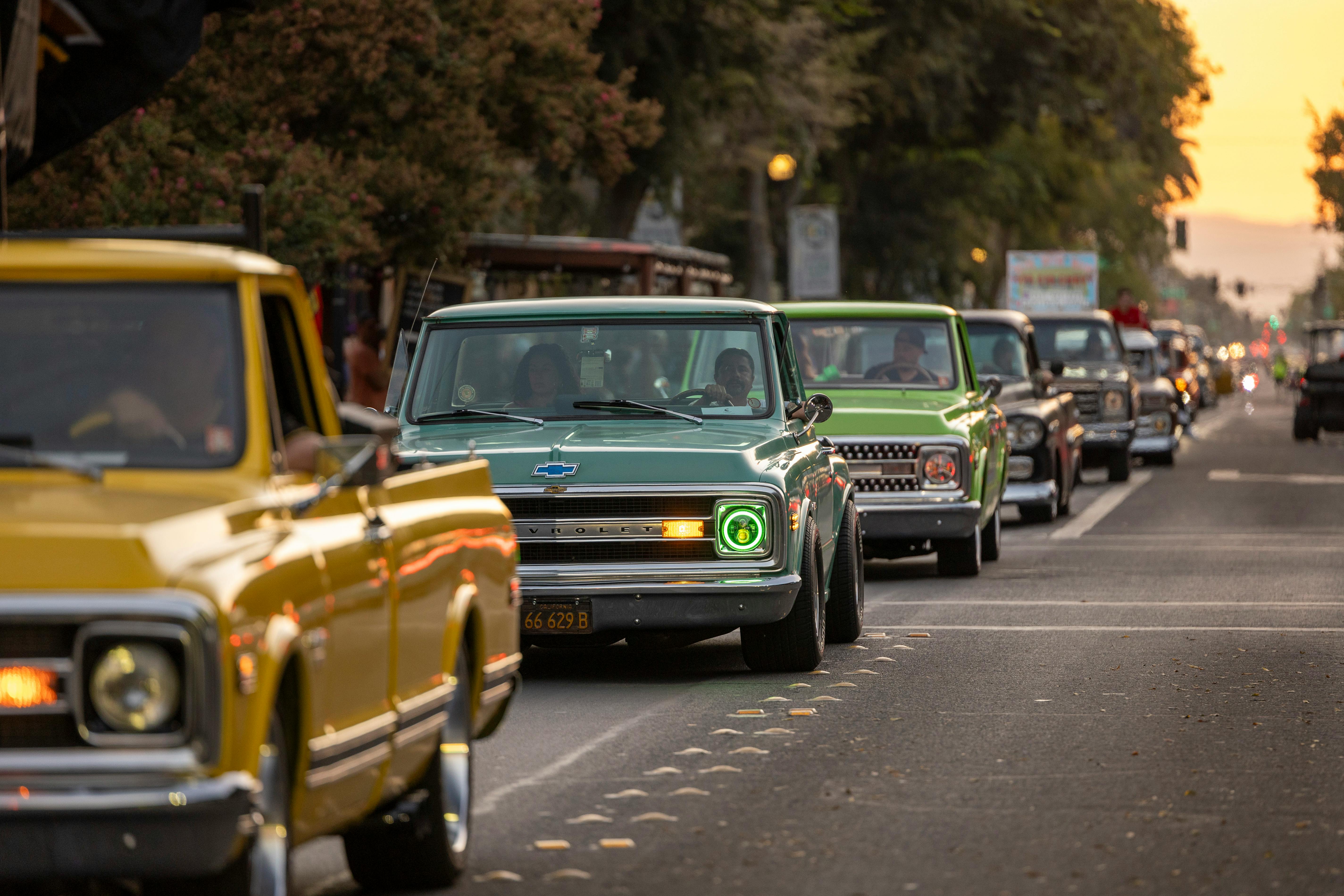 Photo of Five Cars Parked · Free Stock Photo