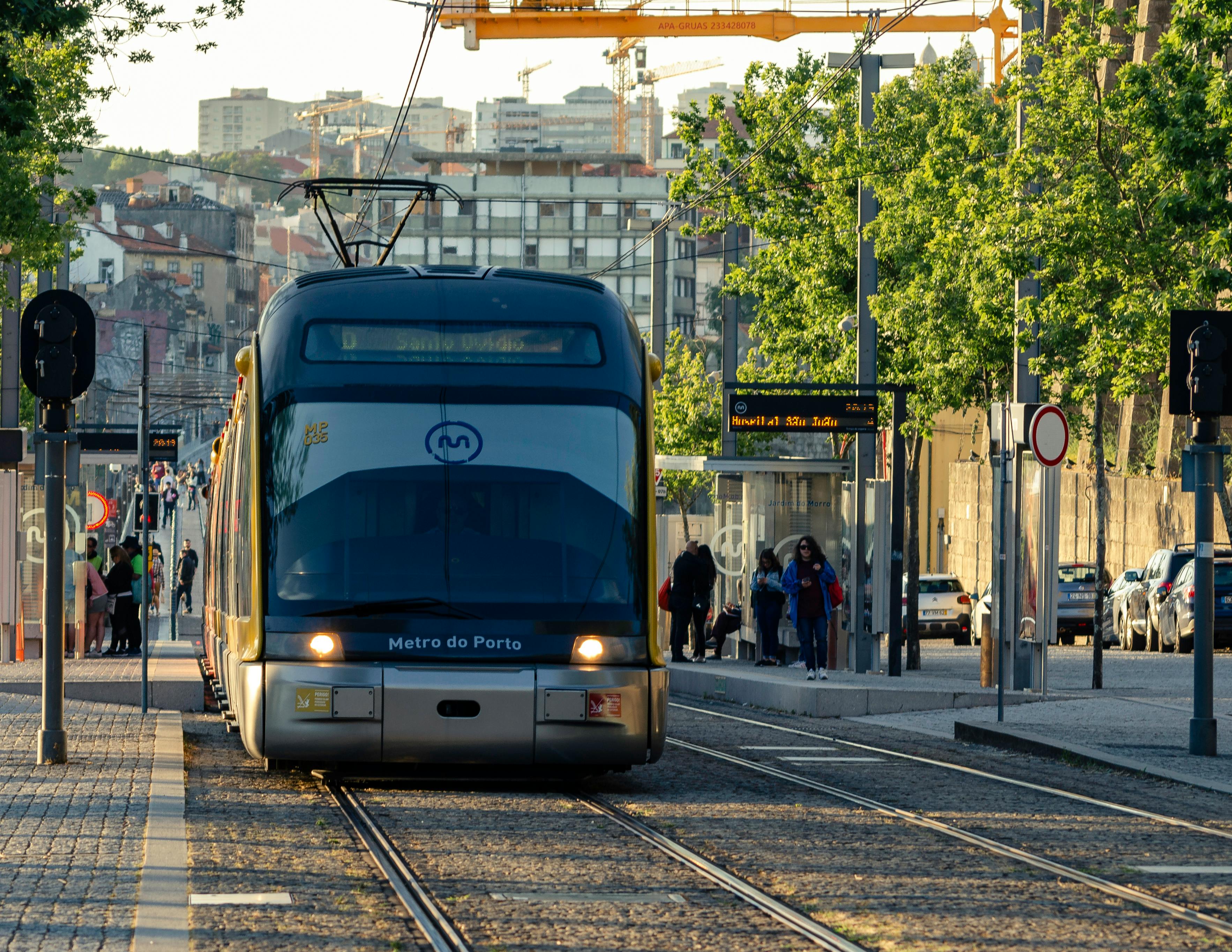 Person Standing in Front of a Train · Free Stock Photo