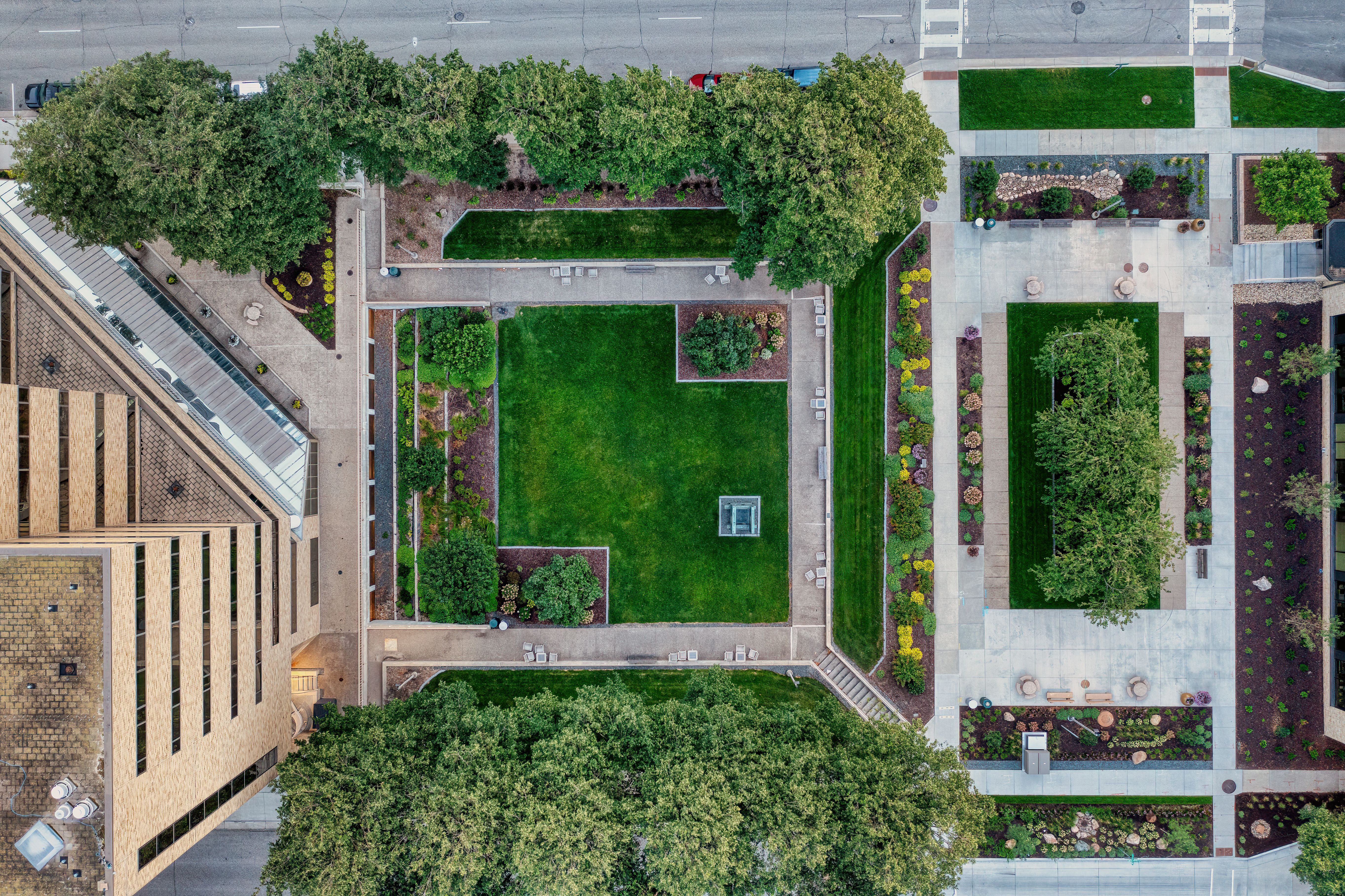 Sport Field Seen From Above · Free Stock Photo