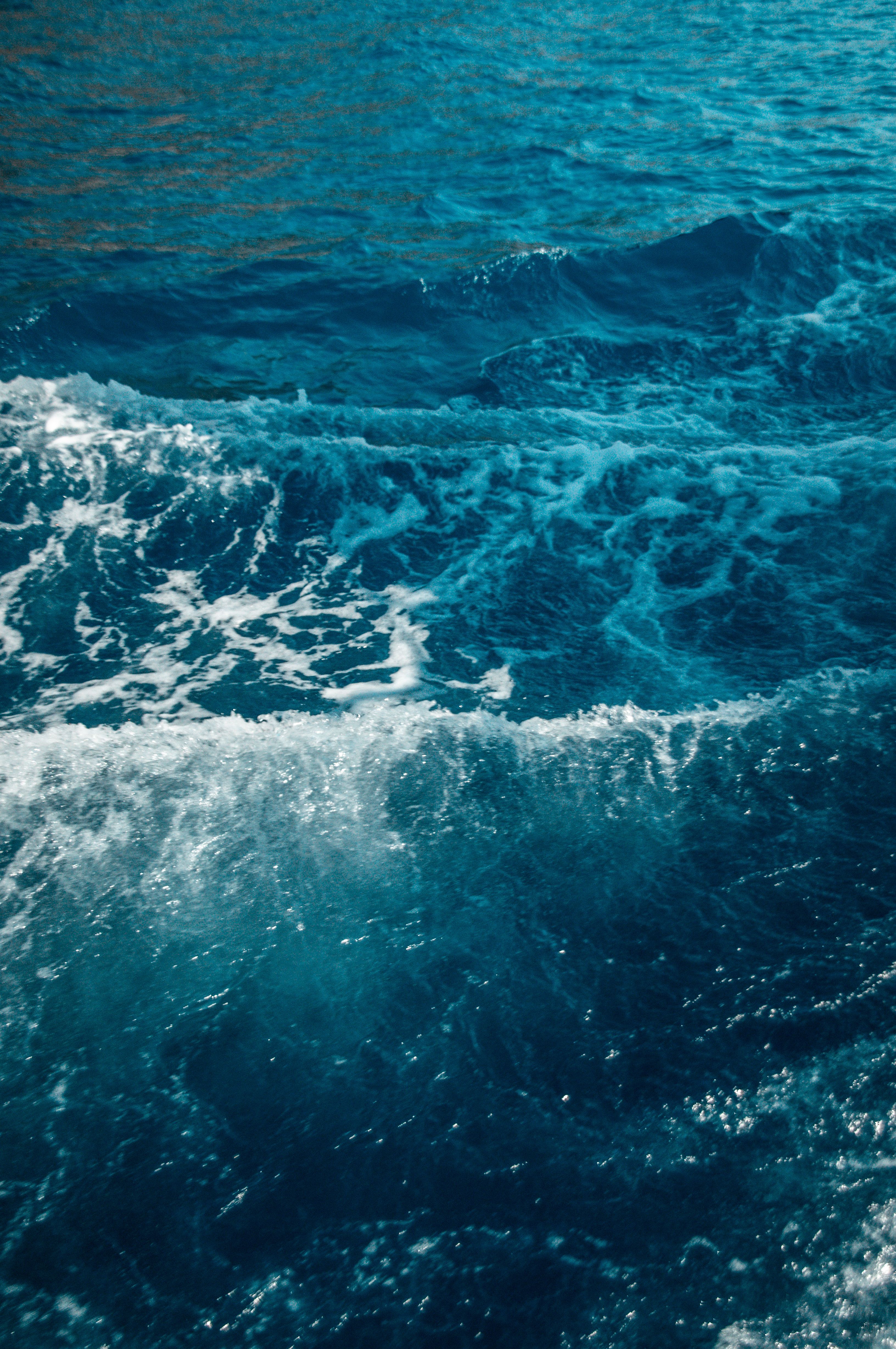 Blue Ocean Aesthetic Wallpaper Photos, Download The BEST Free Blue ...