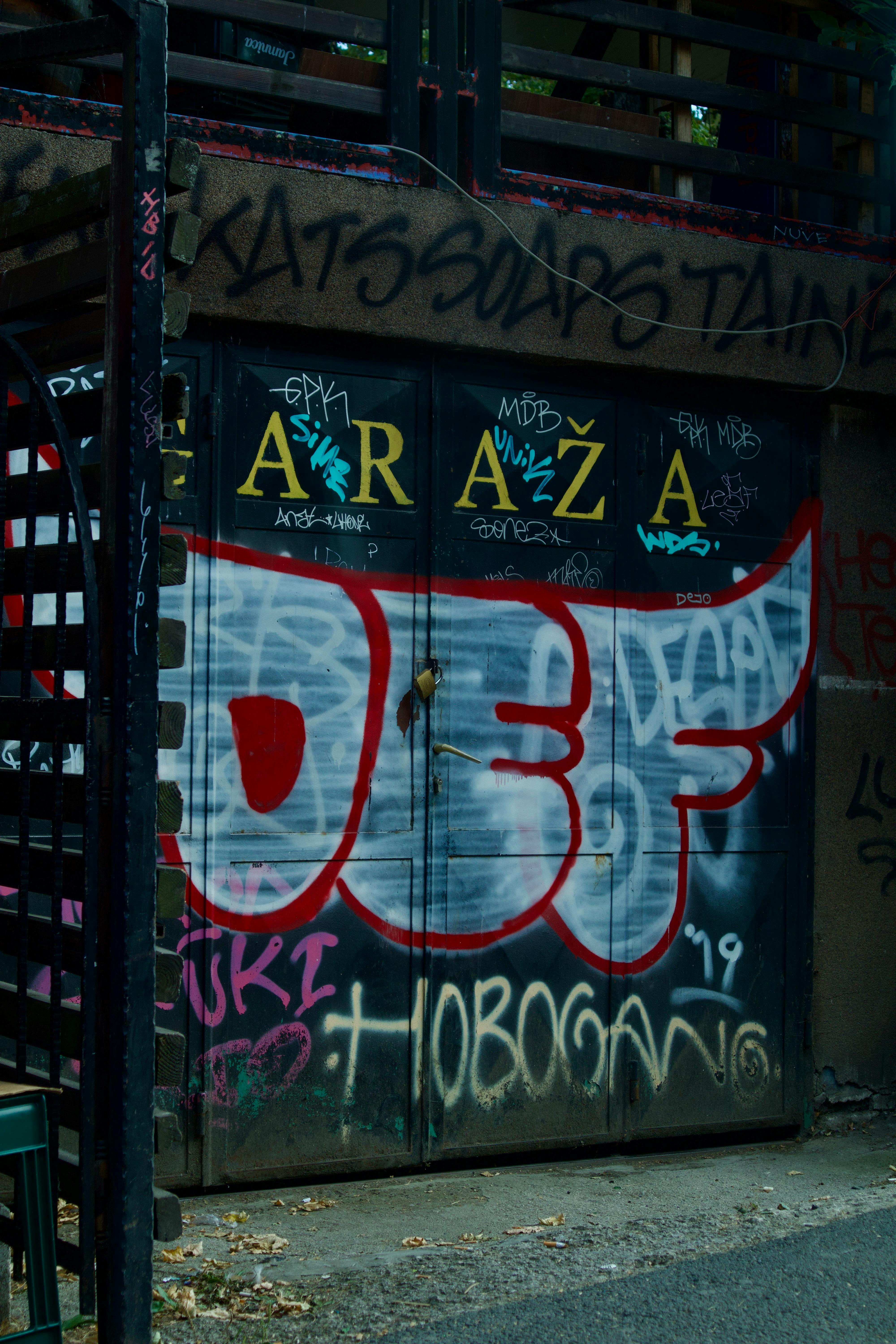 Graffiti Art on Wall · Free Stock Photo