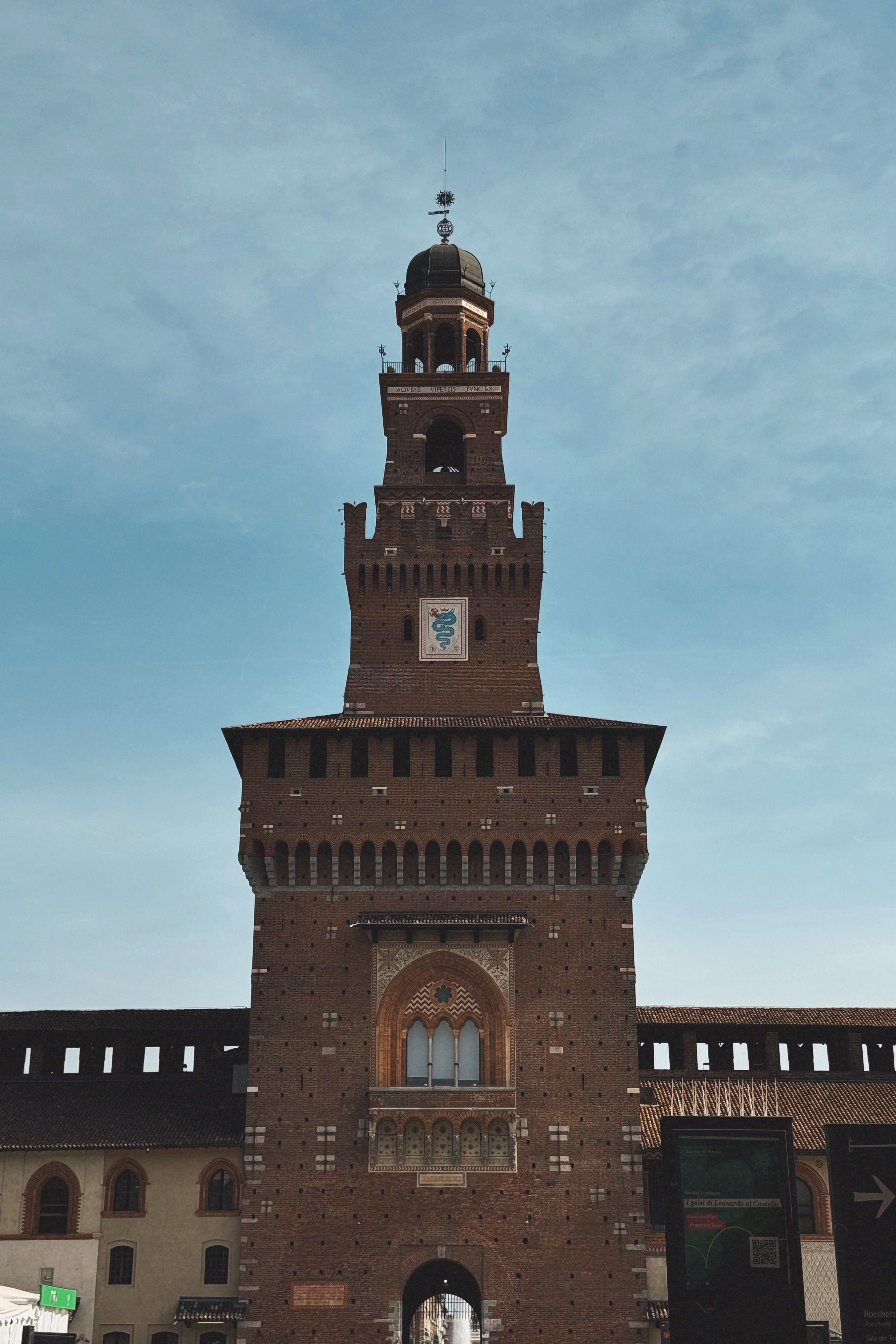 Filarete Tower of Sforza Castle in Milan · Free Stock Photo