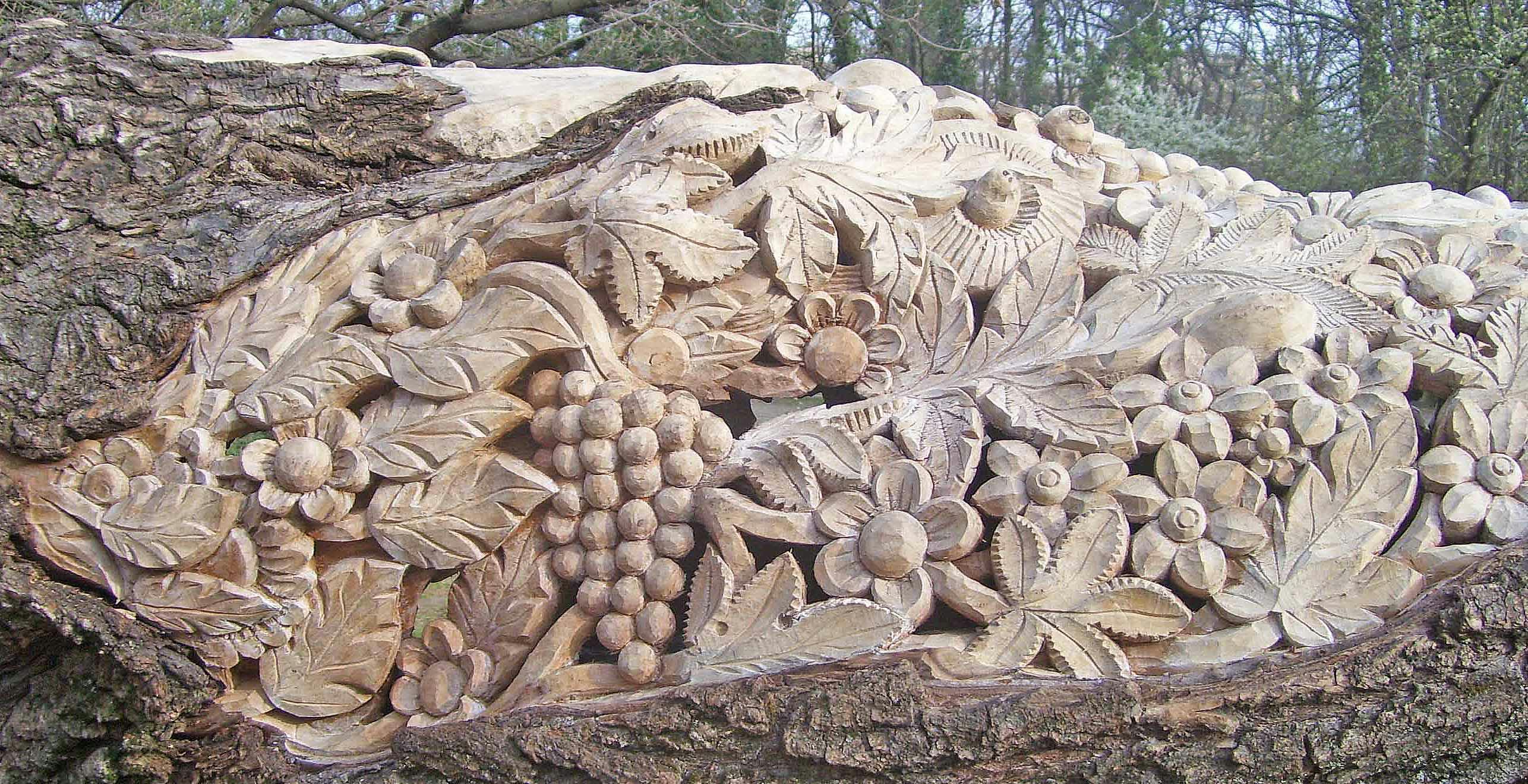 Free stock photo of carving, flowers, grape