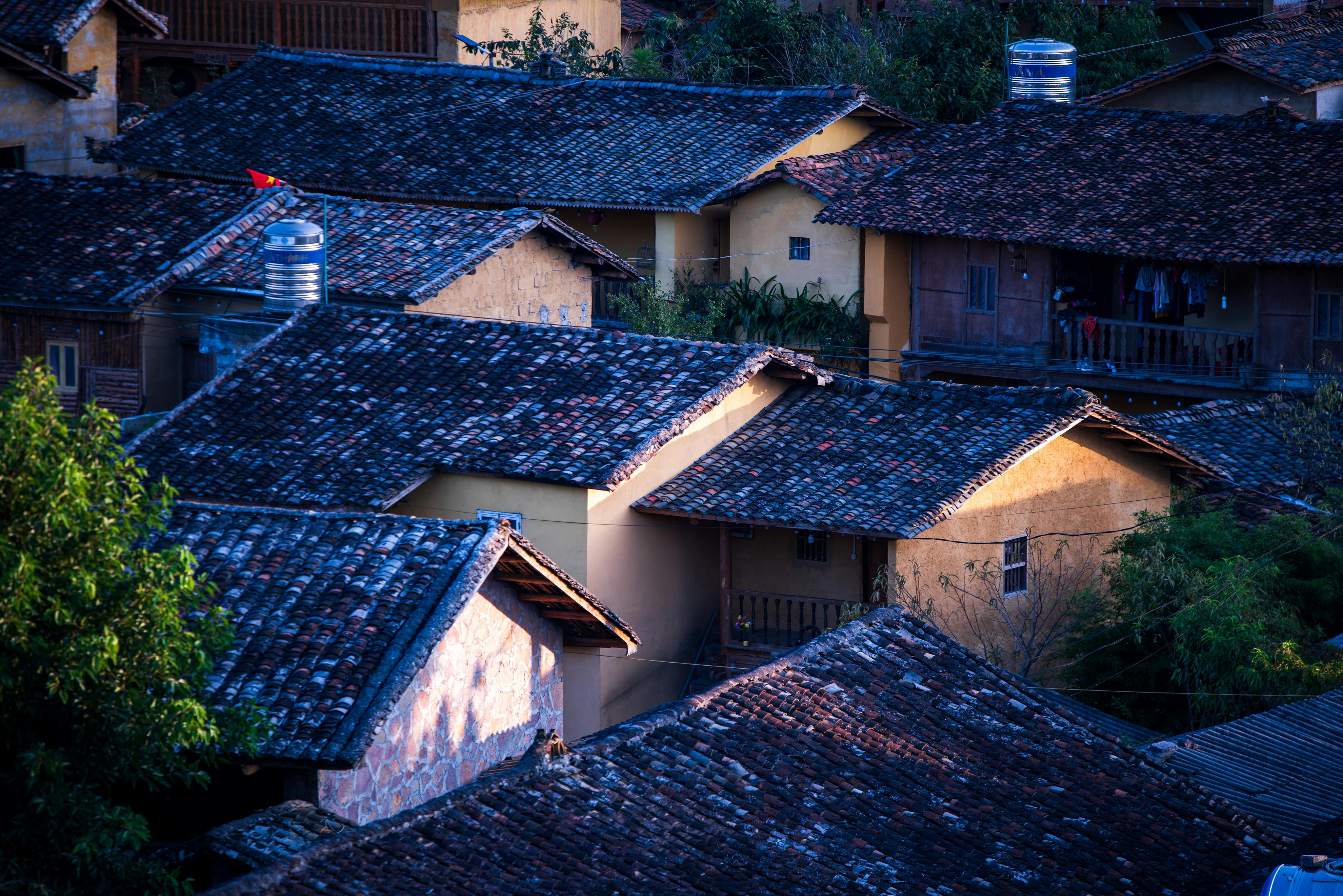 Dense Village Architecture · Free Stock Photo