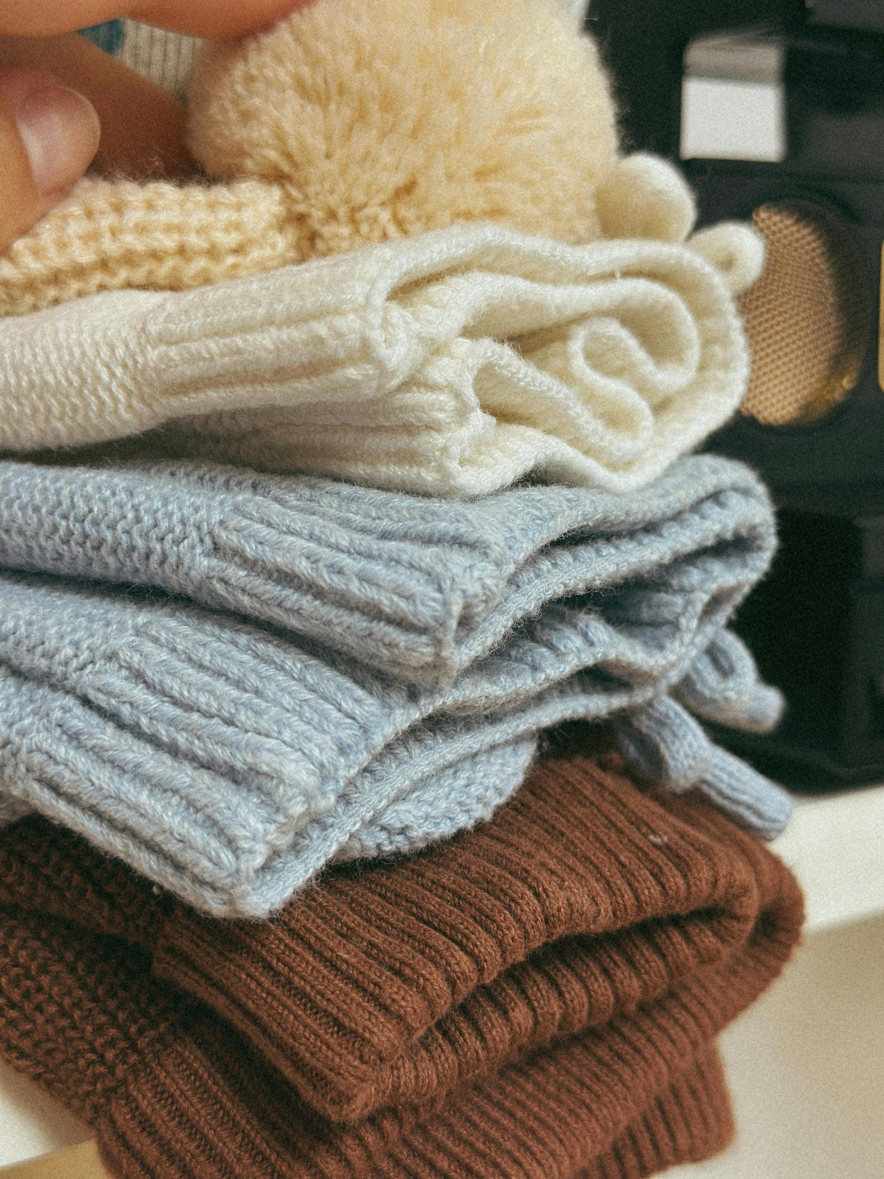 Close Up Photo of Knitted Sweater · Free Stock Photo