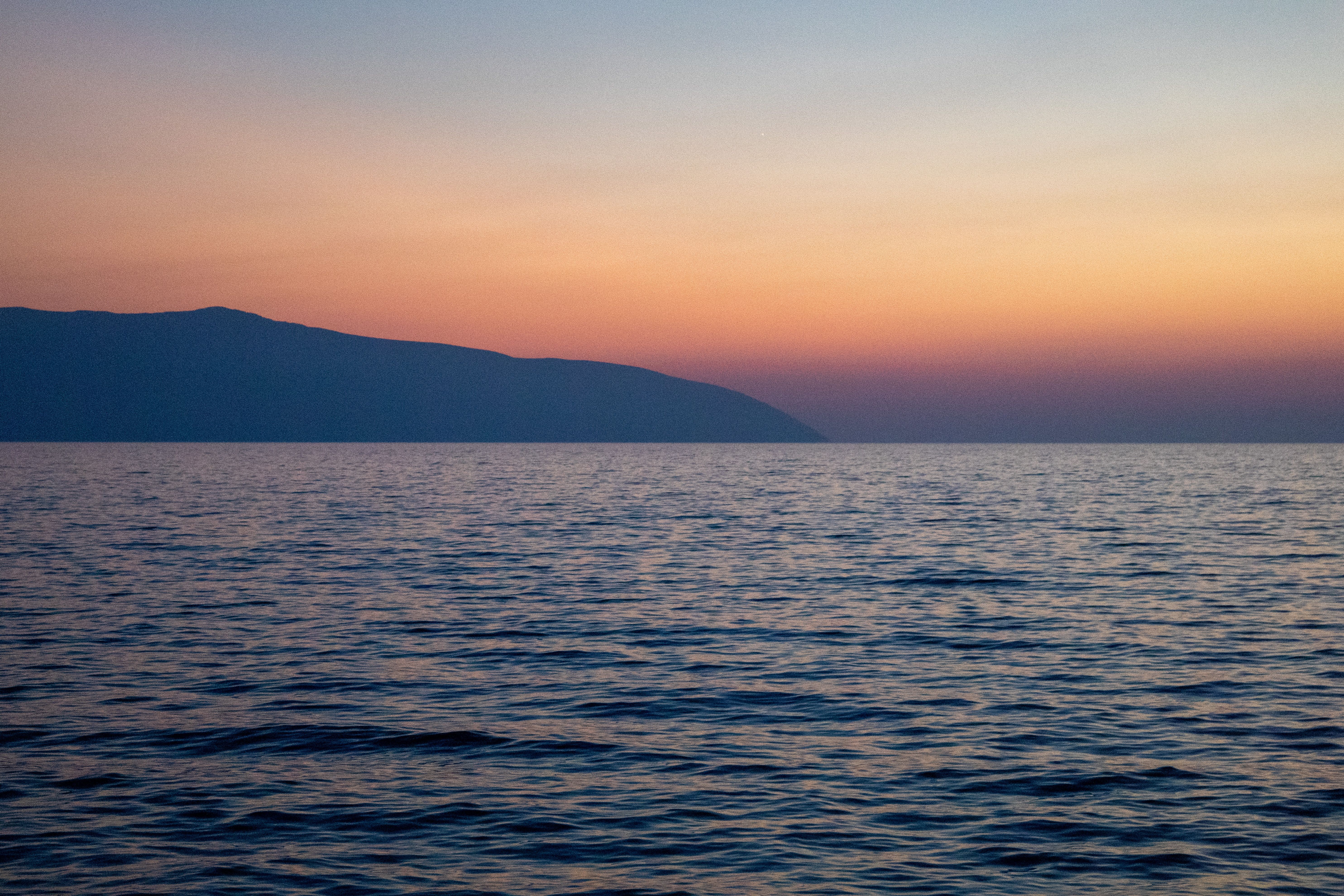 Sea at Sunset · Free Stock Photo