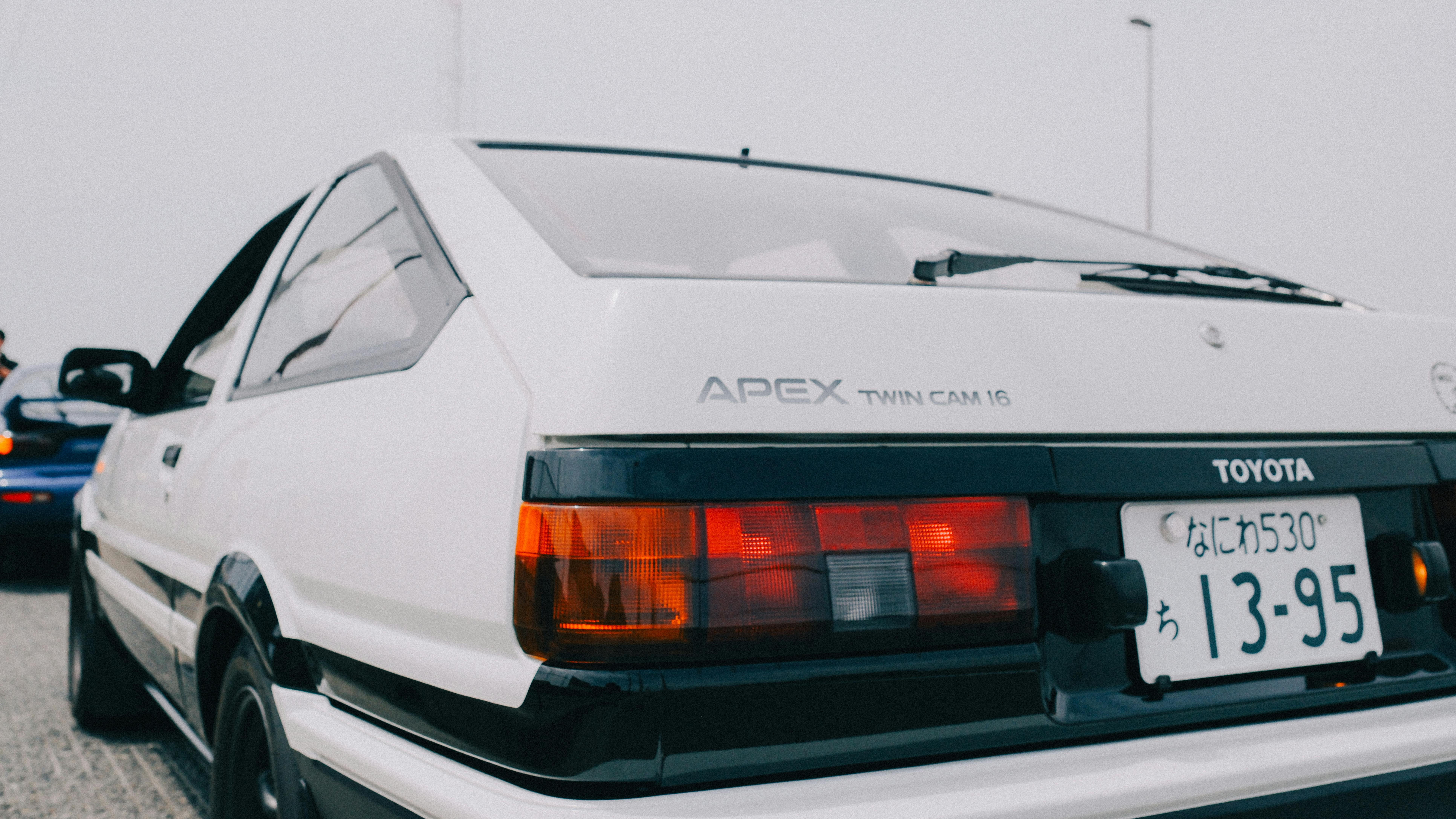Back View of Toyota Sprinter Trueno · Free Stock Photo