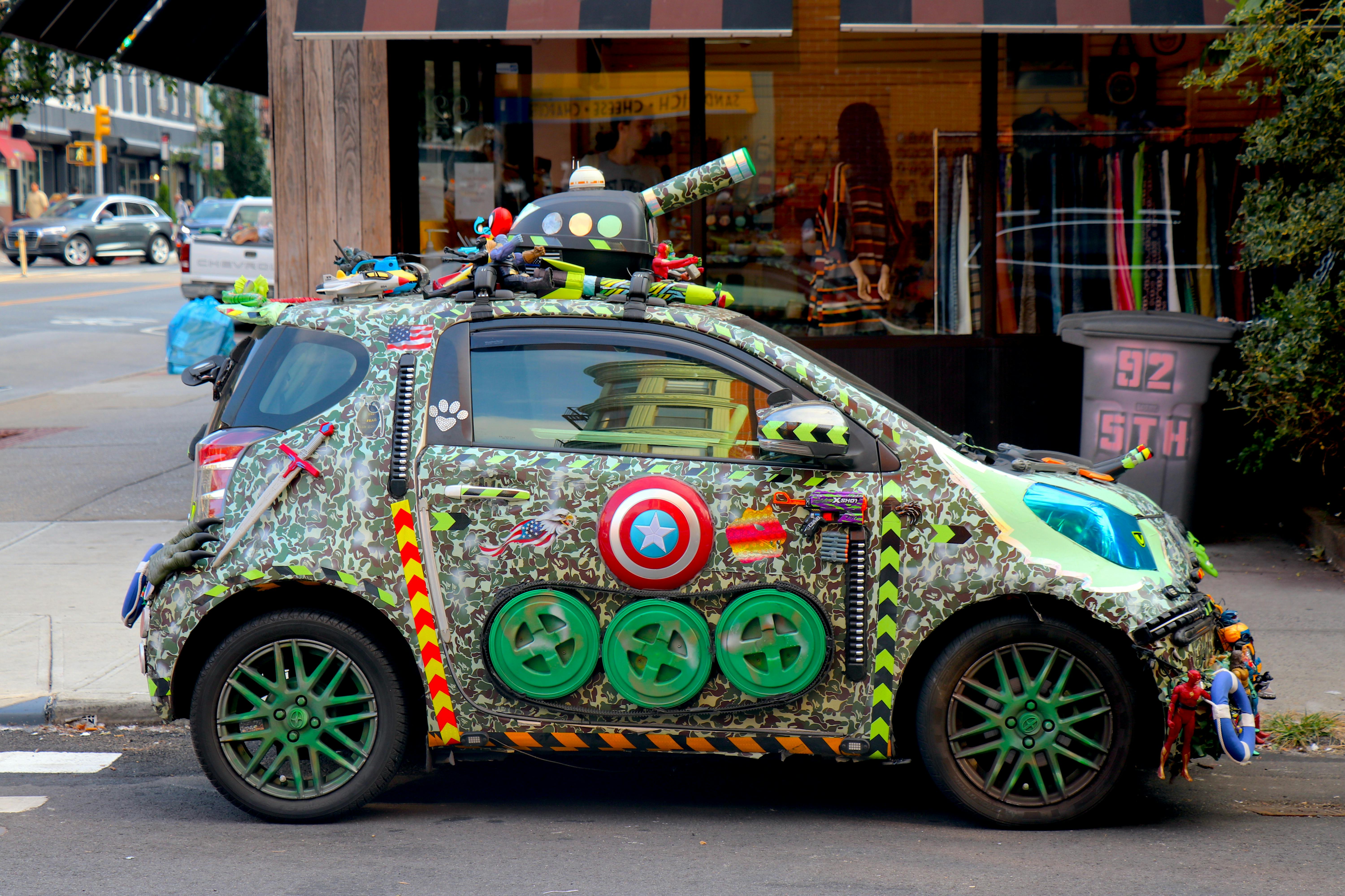 Colorful Livery of Car · Free Stock Photo