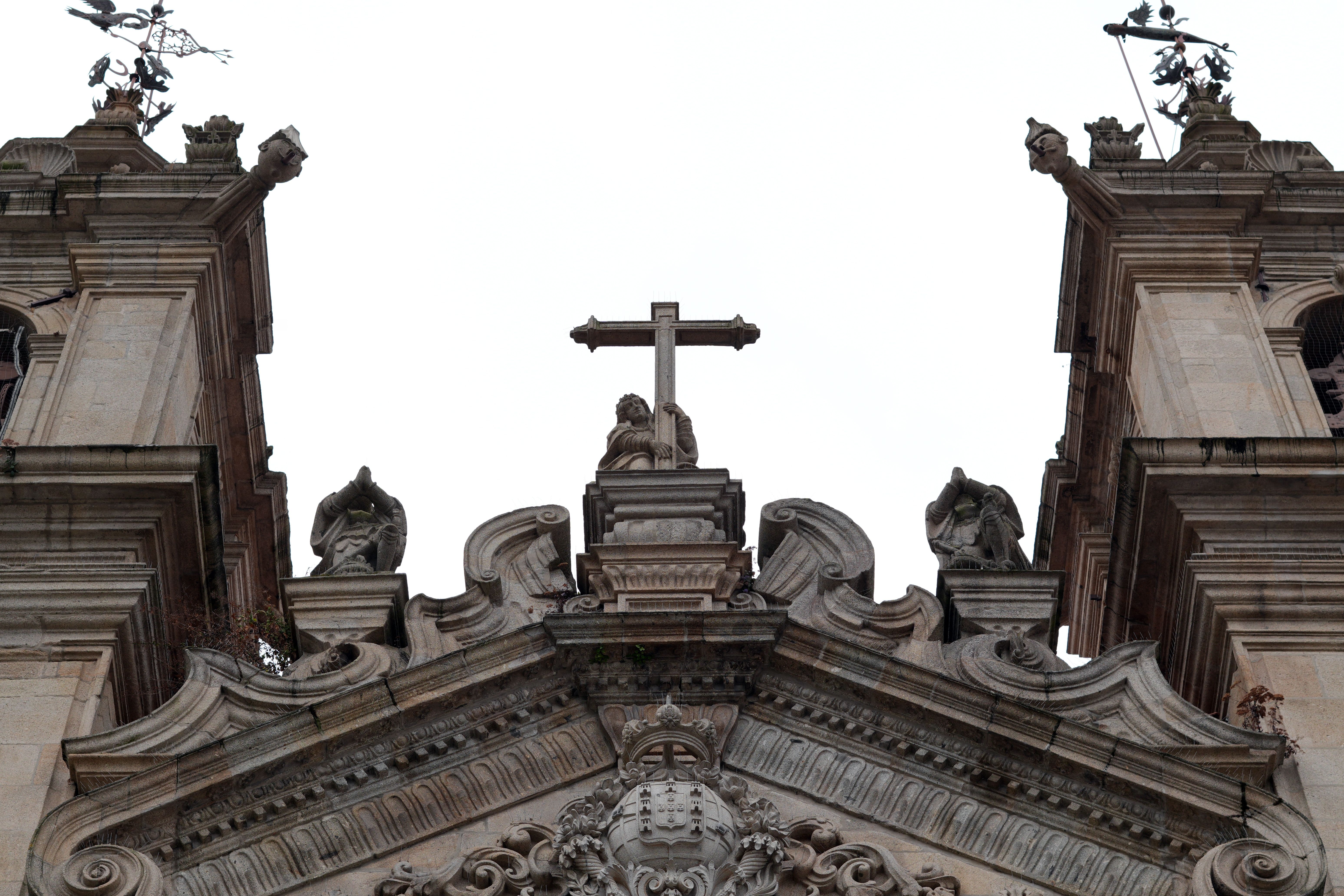 Cross on Wall of Church · Free Stock Photo