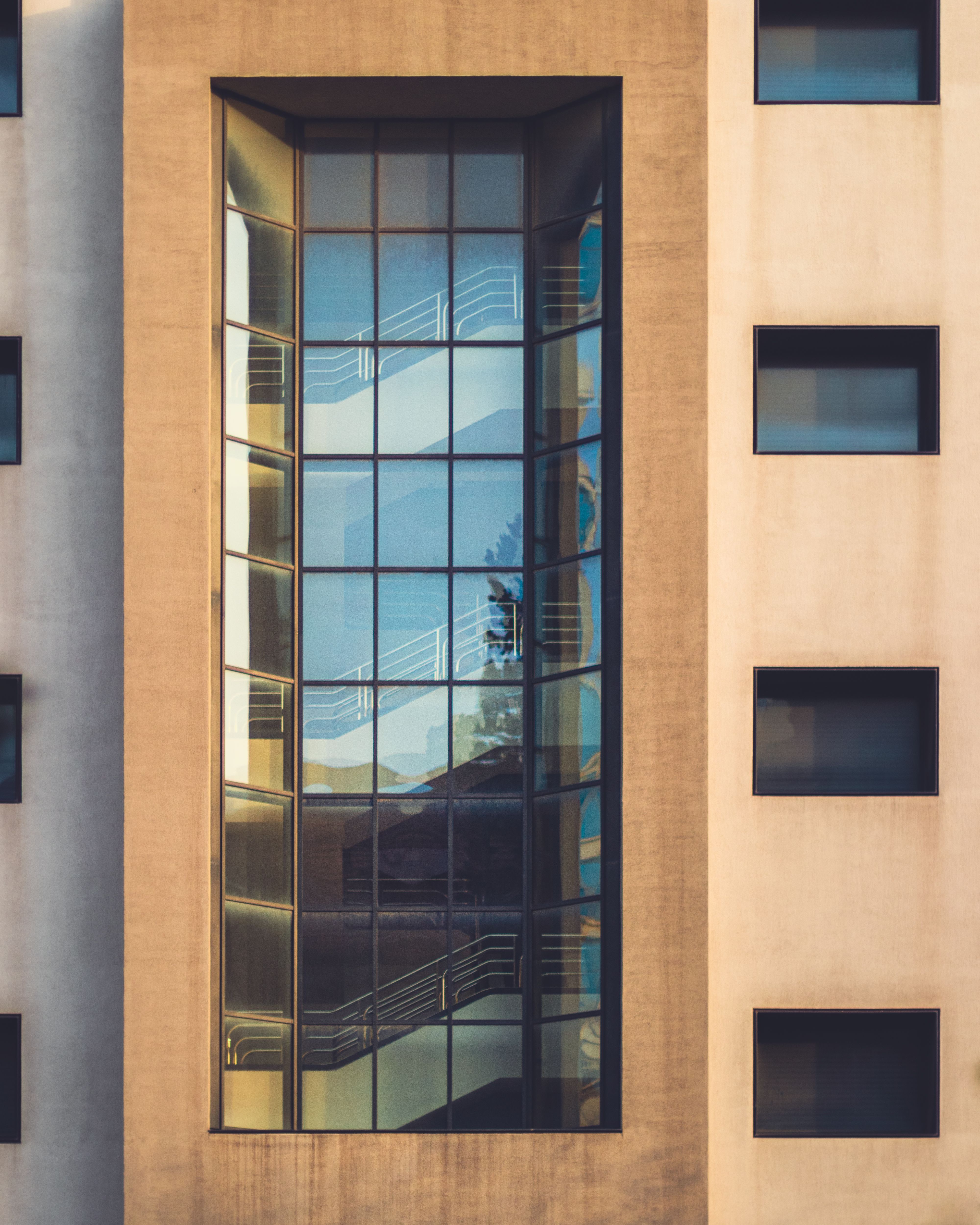 Wall and Windows of Modern Block of Flats · Free Stock Photo