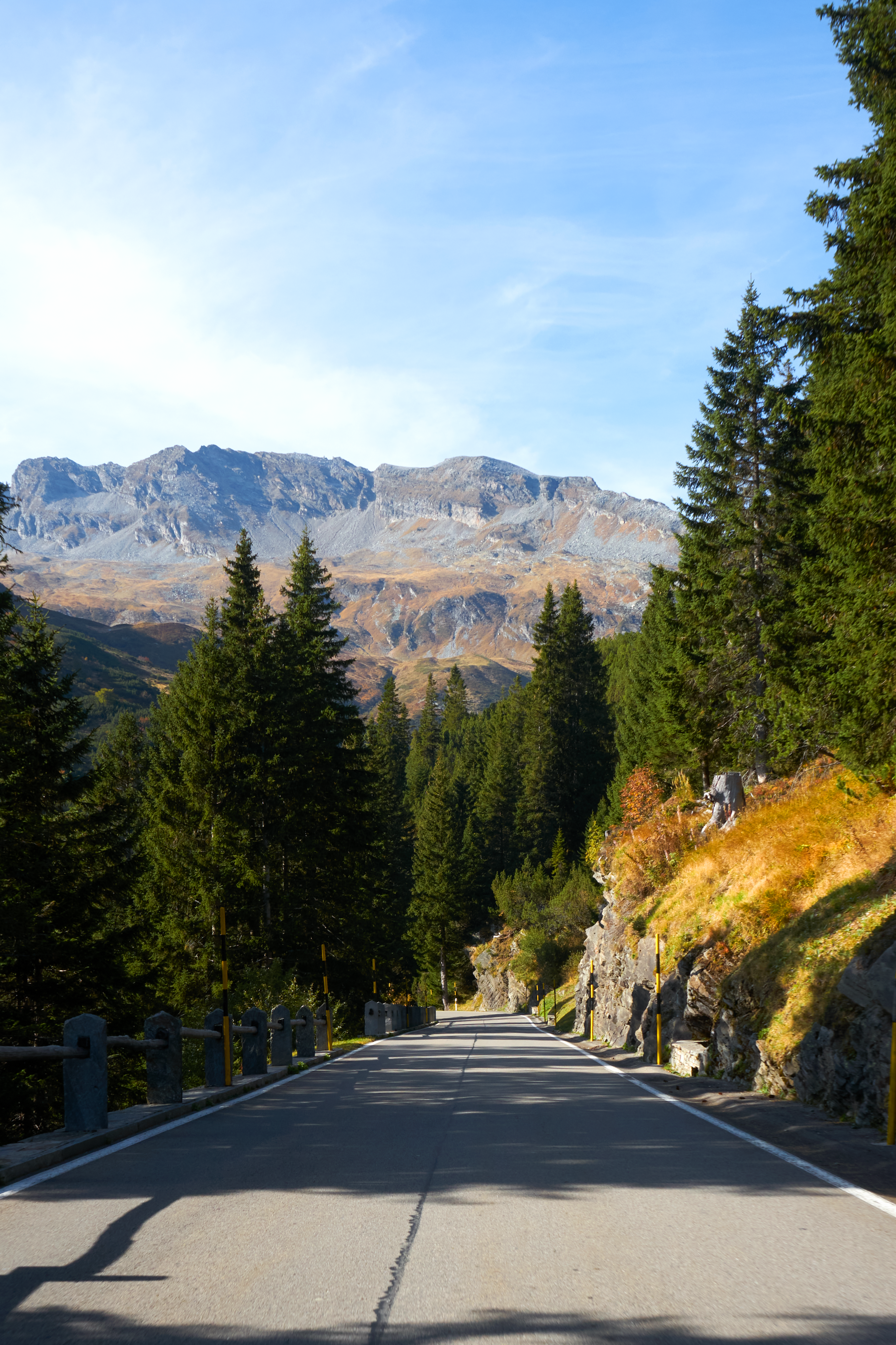 Scenic Drive On Swiss Alps Mountain Road · Free Stock Photo