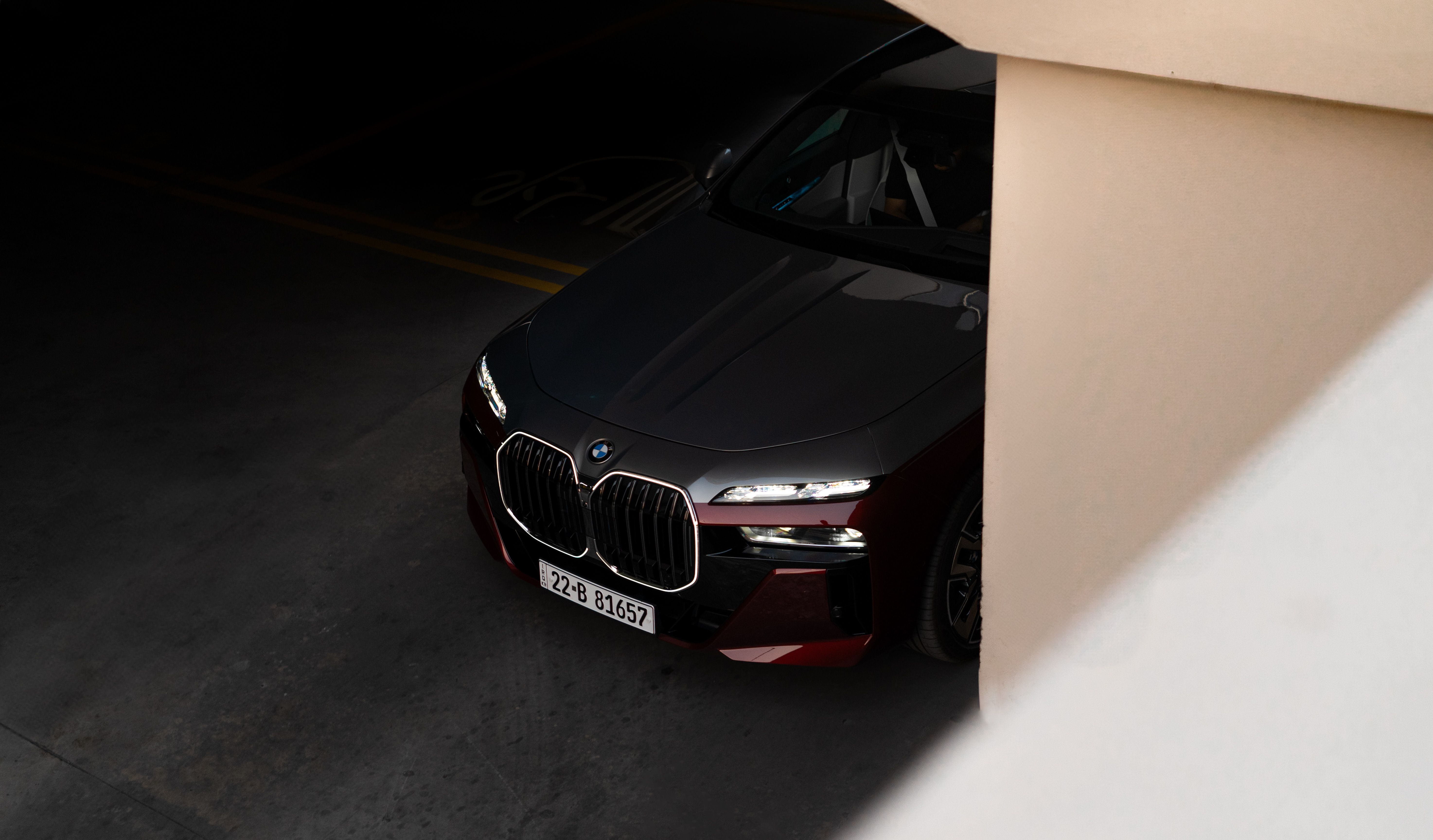 Car Parked in Shadow · Free Stock Photo