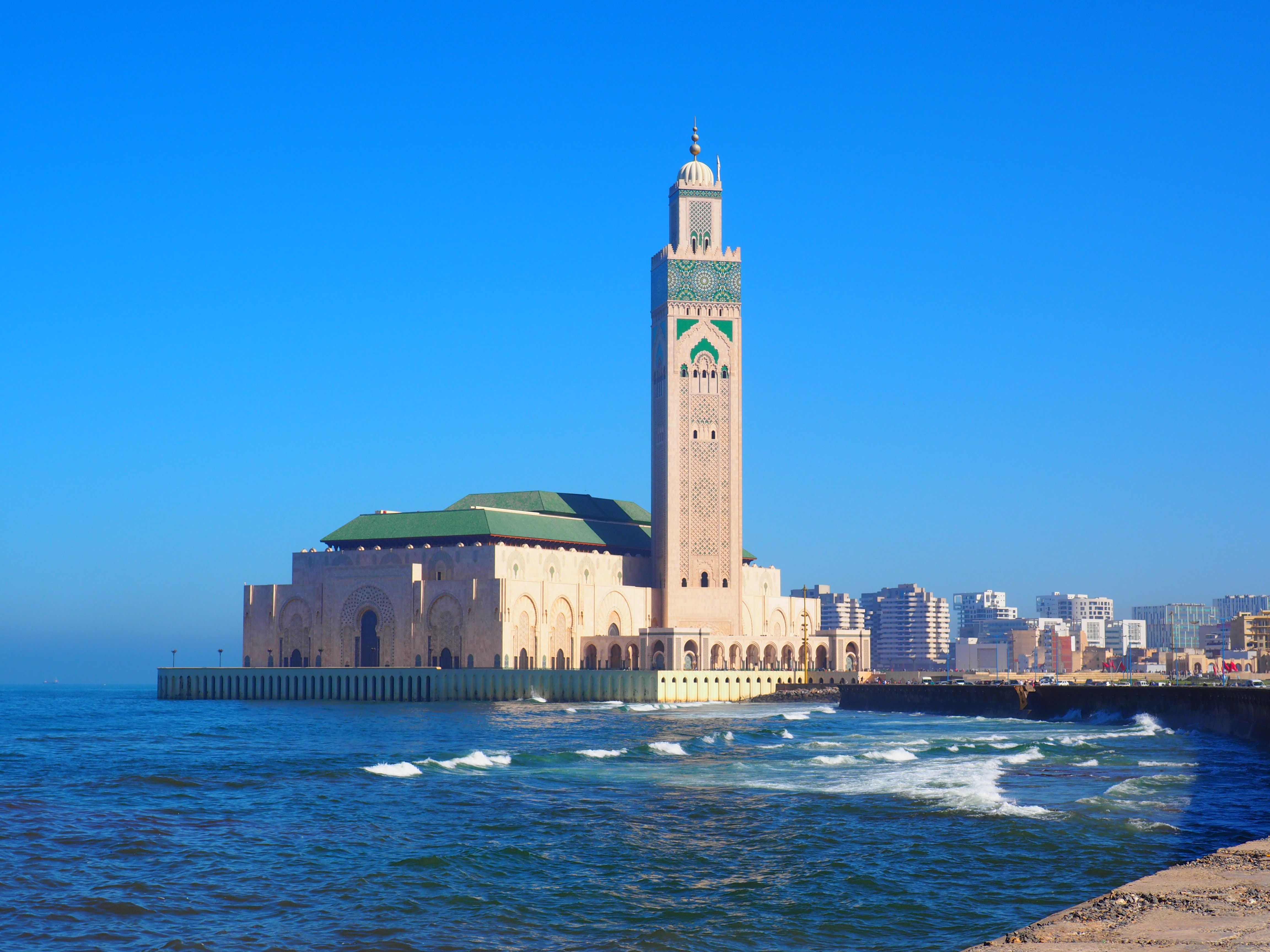 Hassan II Mosque in Casablanca · Free Stock Photo