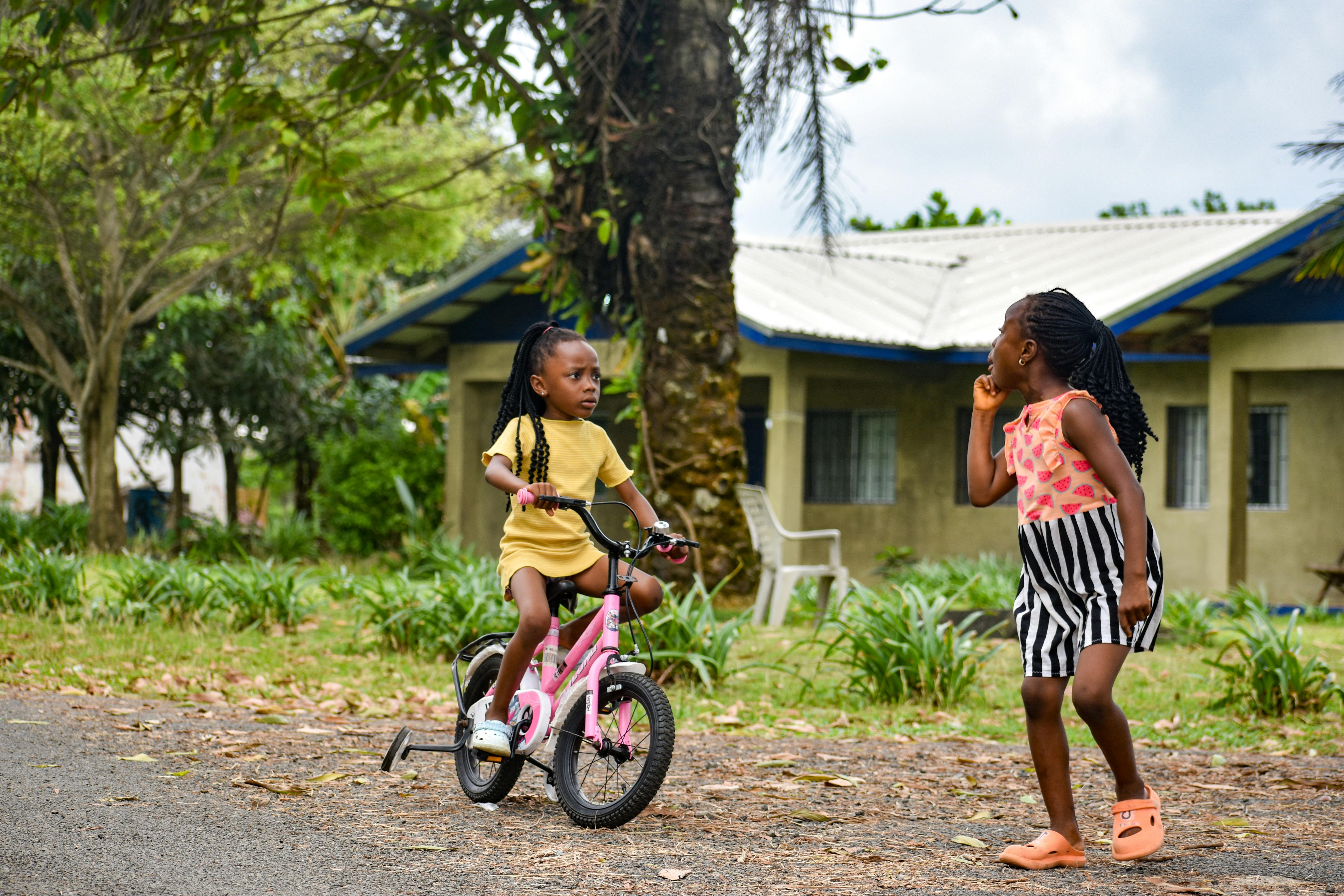 African Child Running In Park Photos, Download The BEST Free African ...